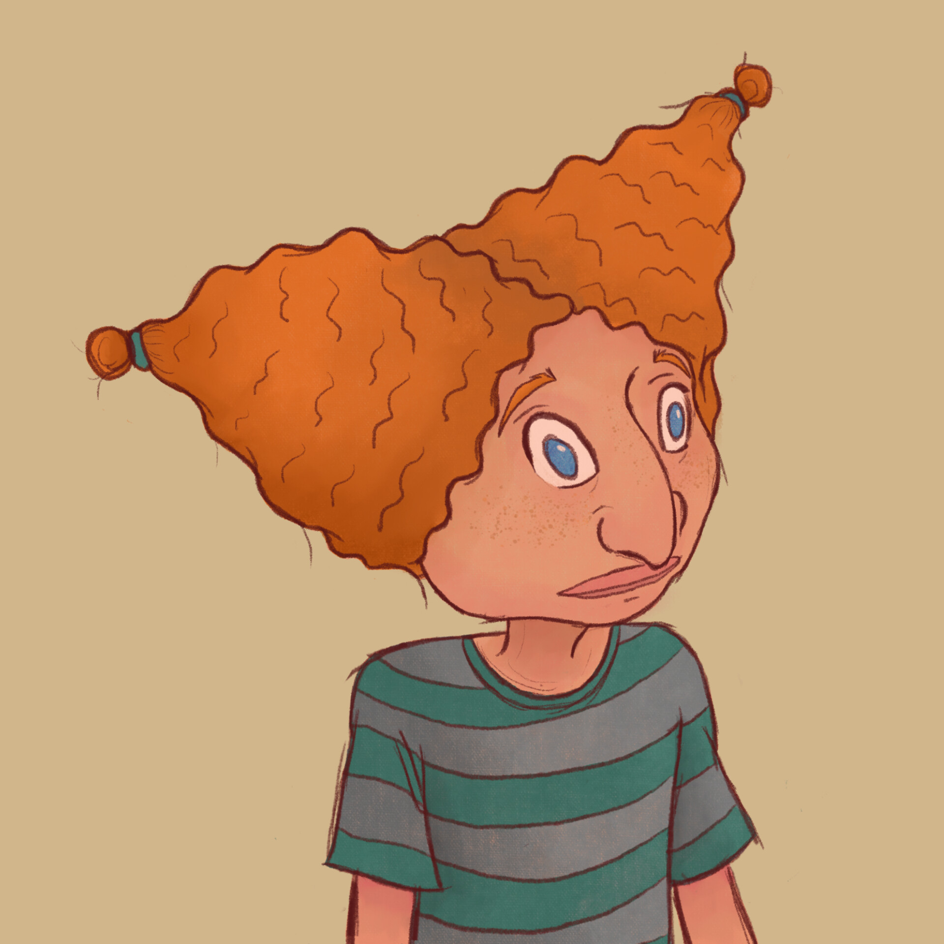 ArtStation - Ginger girl