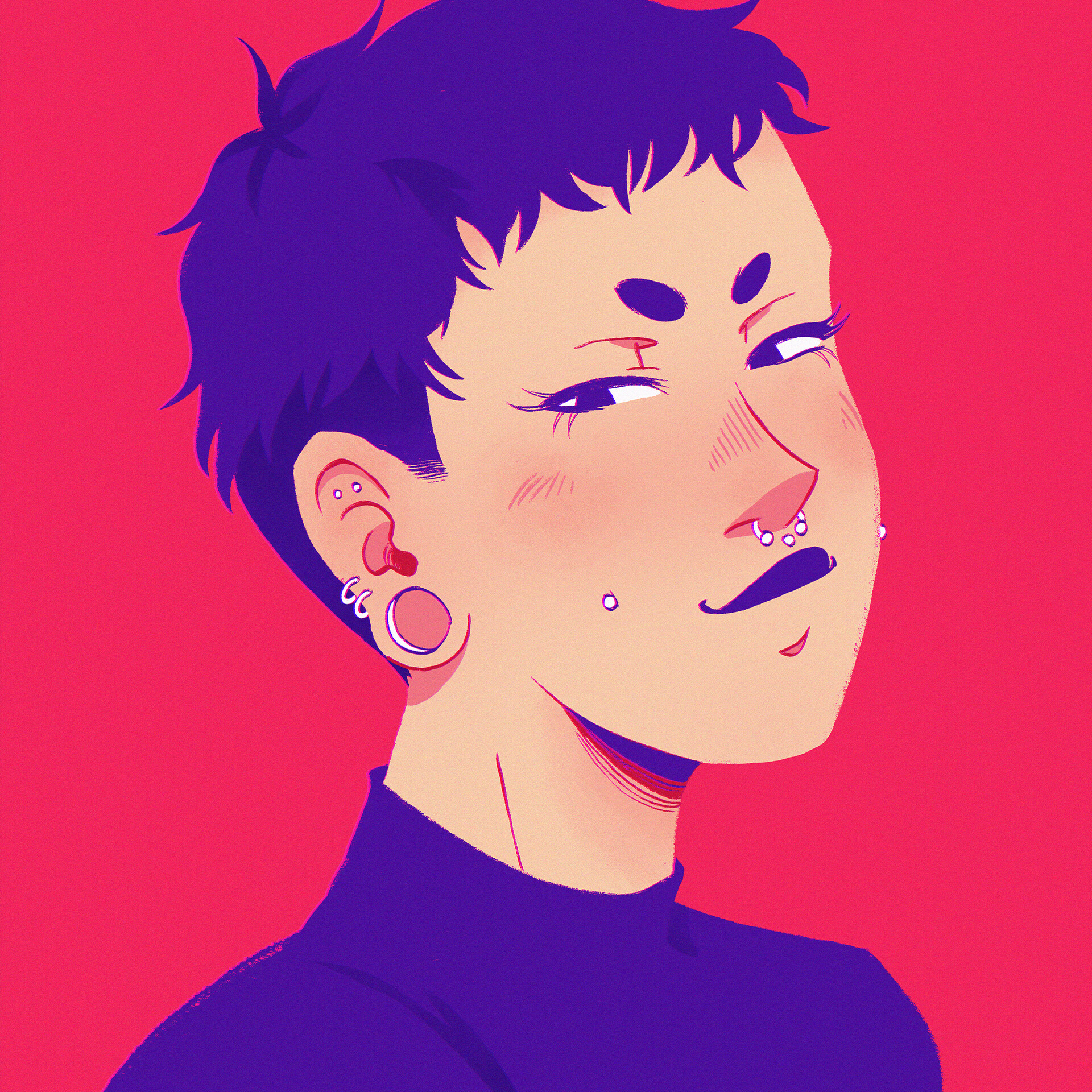 ArtStation - Misha portrait