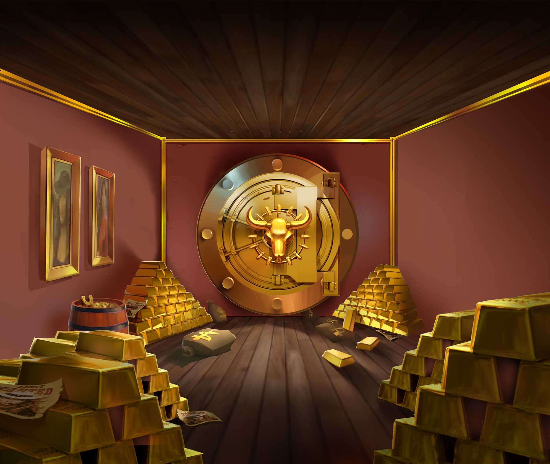 ArtStation - Sticky Bandits 3: Most Wanted Backgrounds