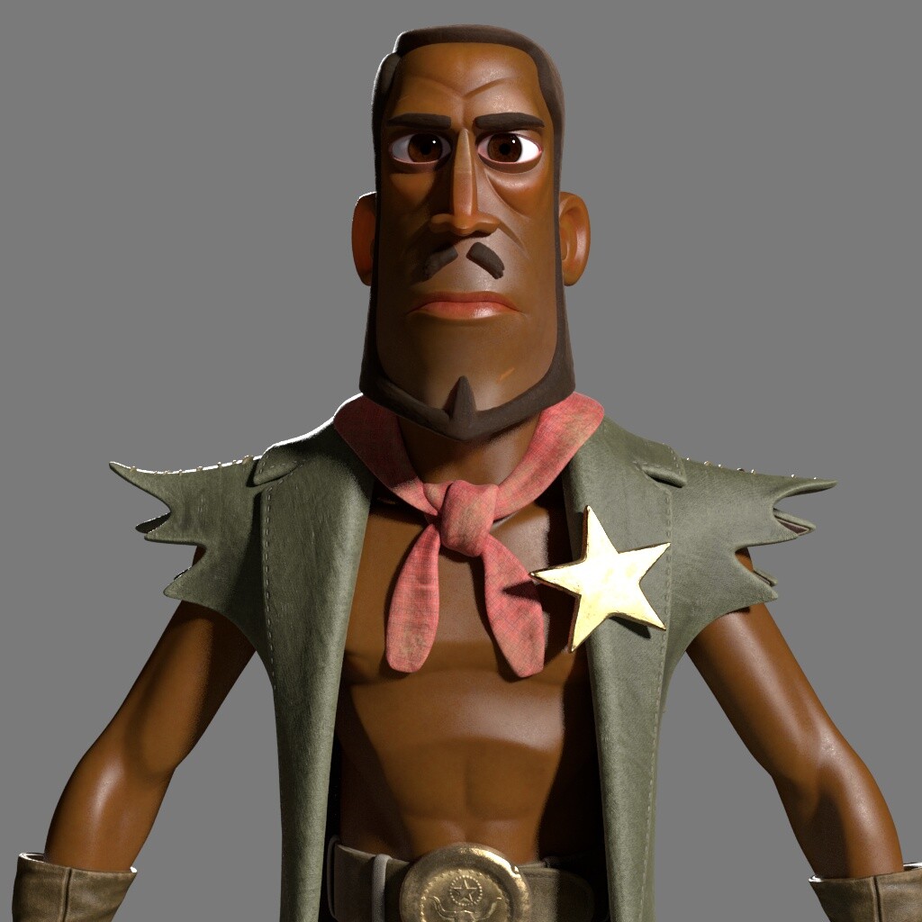 Christopher Hunt - Stylised Sheriff