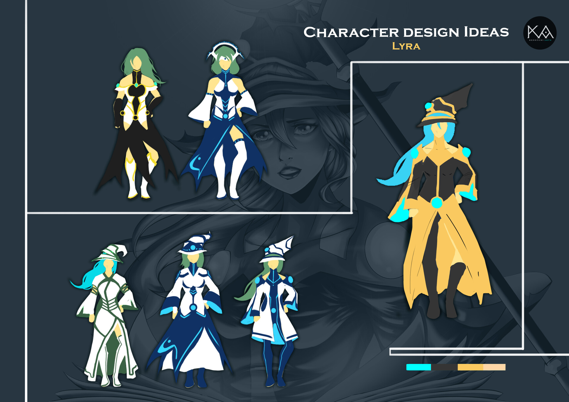 ArtStation - Lyra Character Design Ideas