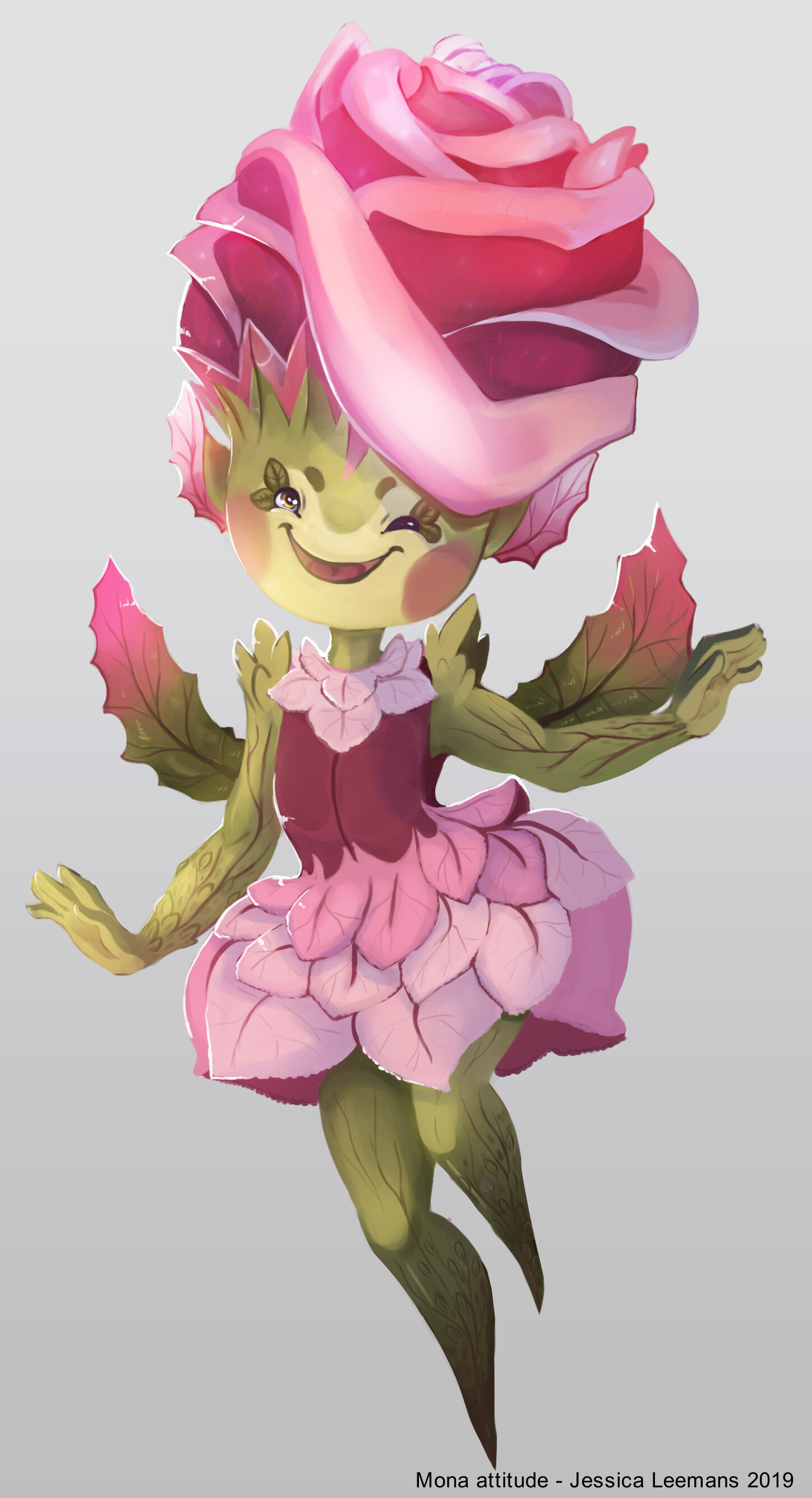 ArtStation - Mona Character design