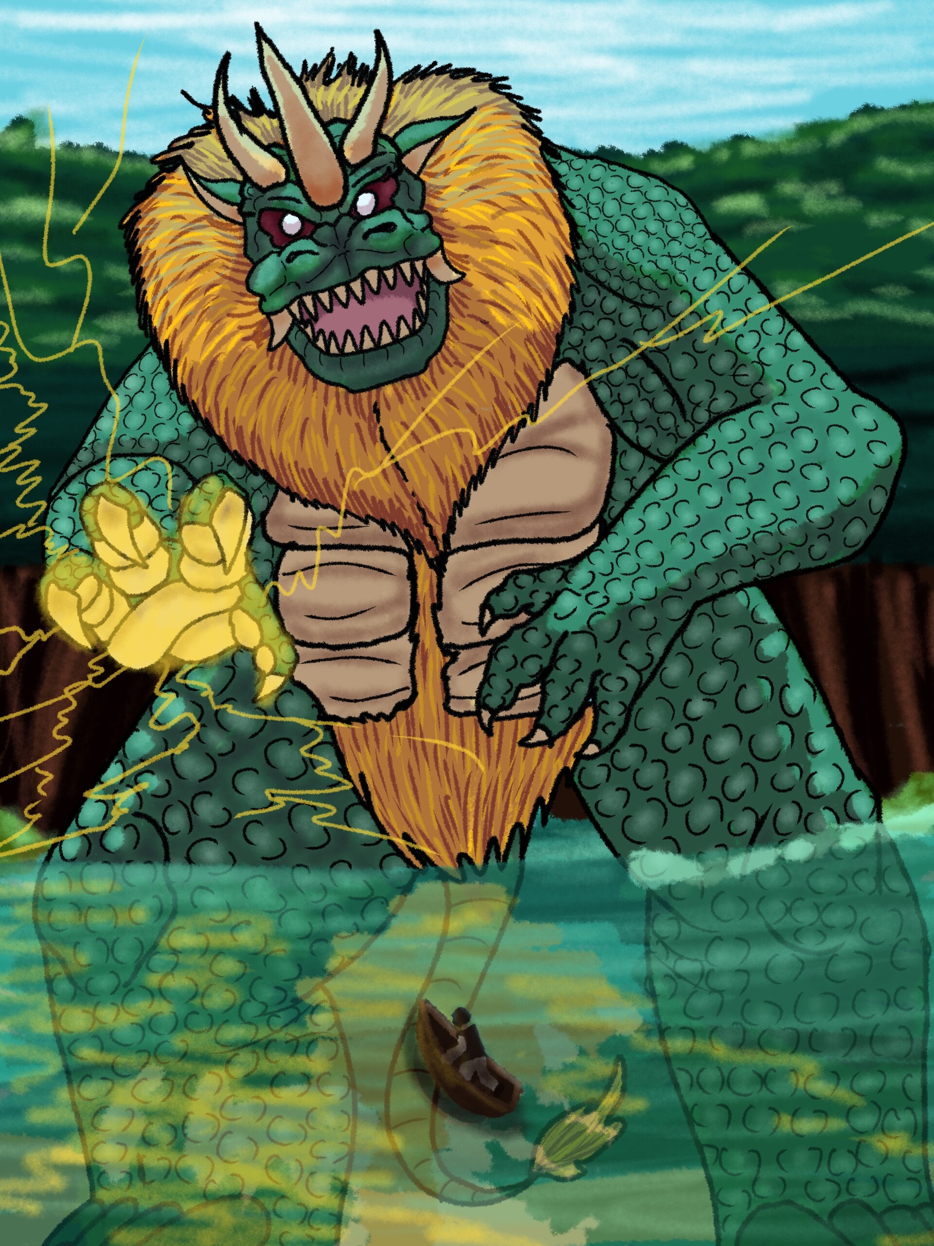 ArtStation - Godzilla: Gabara