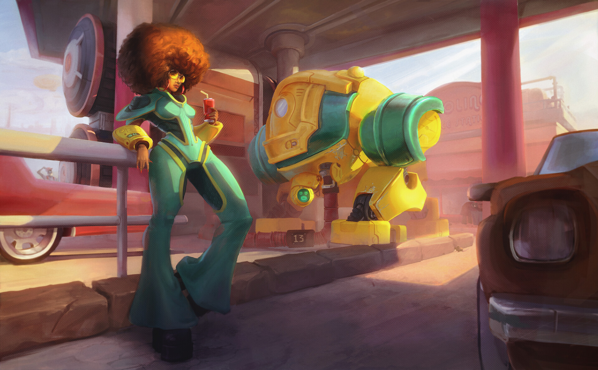 ArtStation - Funky sci-fi