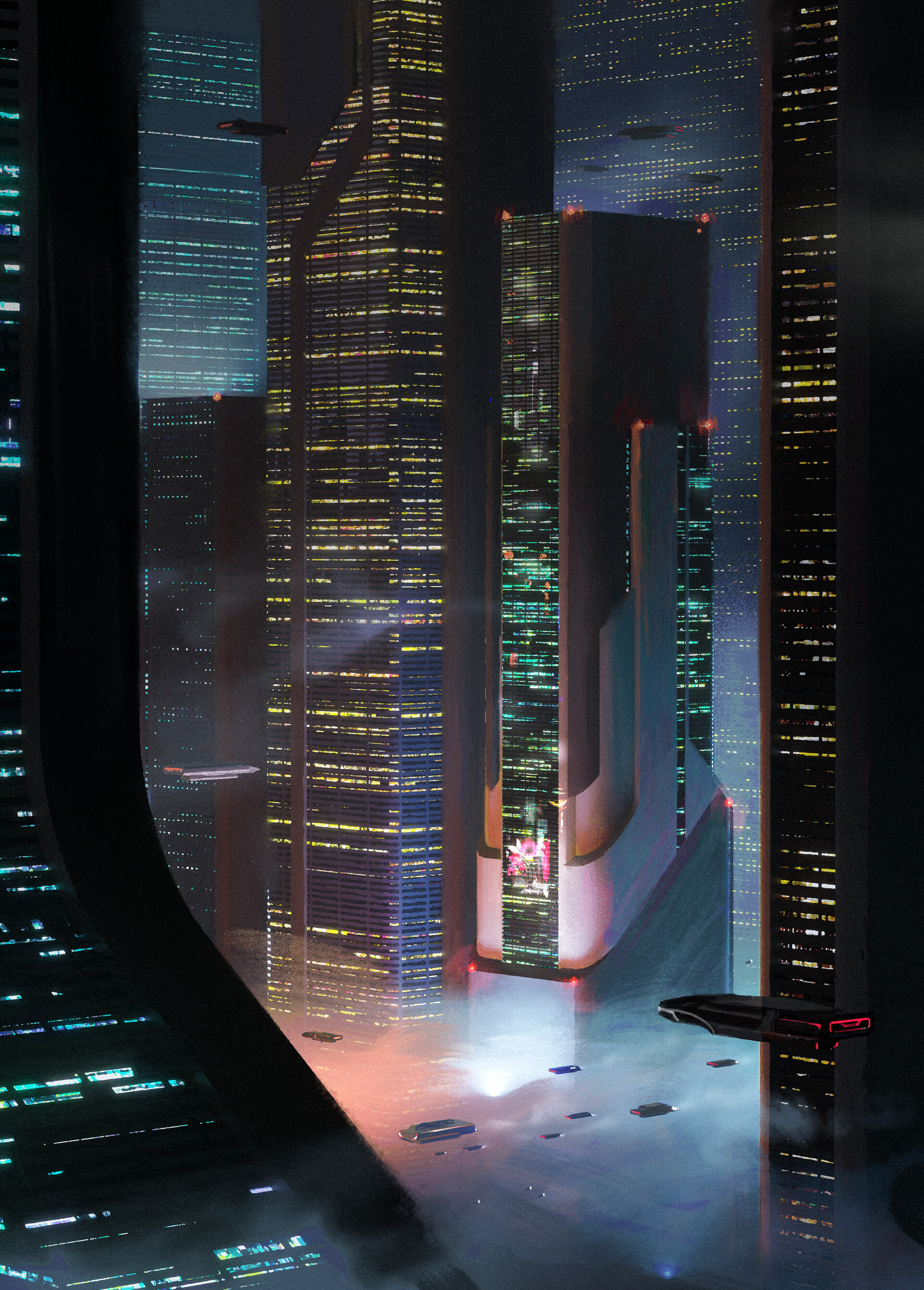 ArtStation - City Windows Procedural Material Demo