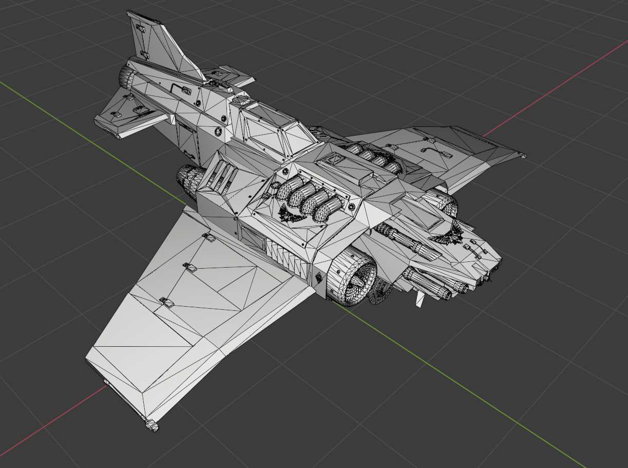 lofimodels - Warhammer Thunderbolt Heavy Fighter