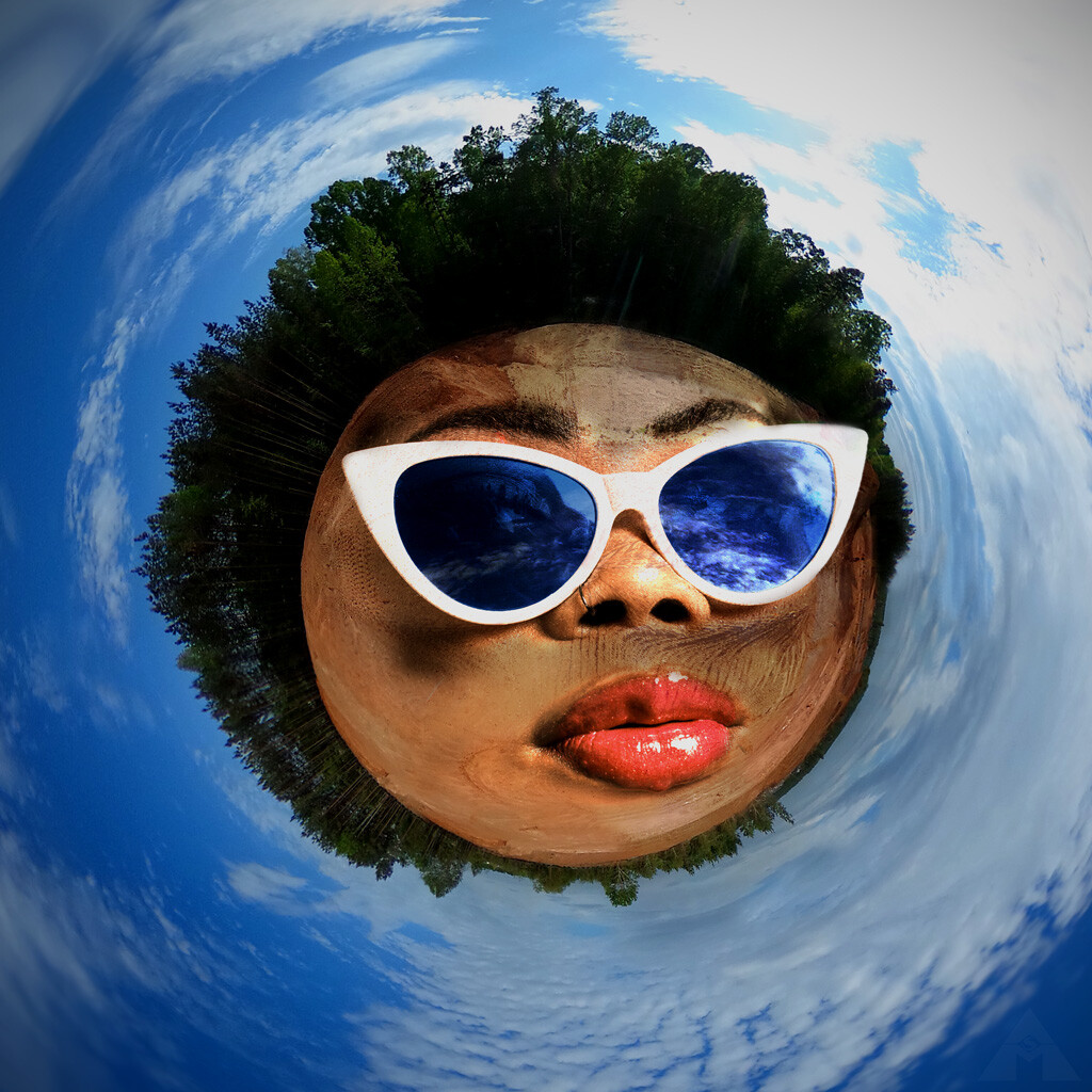 ArtStation - Mother Nature Tiny Planet