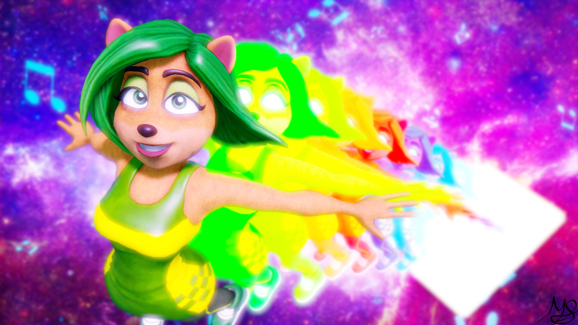 ArtStation - Colorful Music