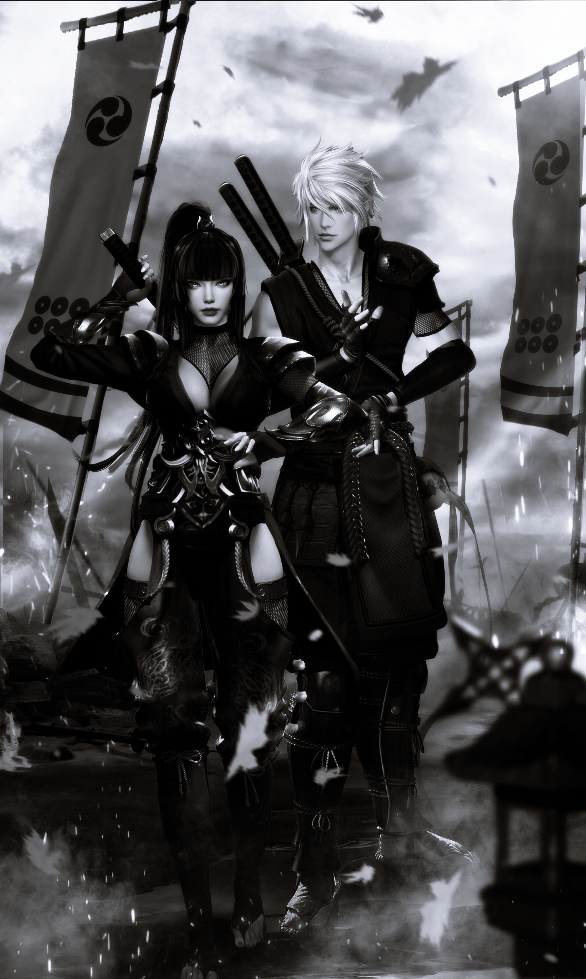 ArtStation - Shinobi couple