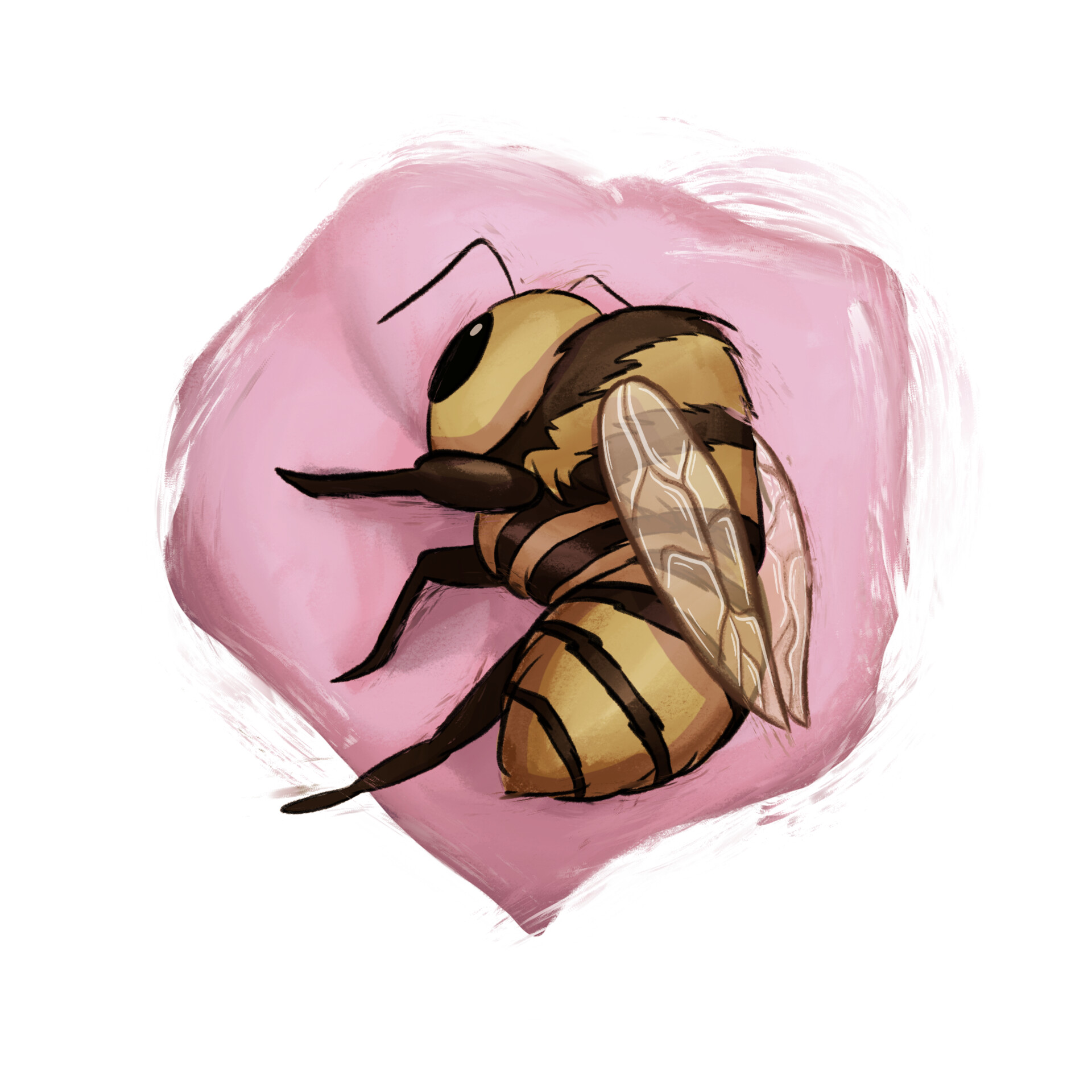 ArtStation - Shrill Carder Bee - RSPB Project