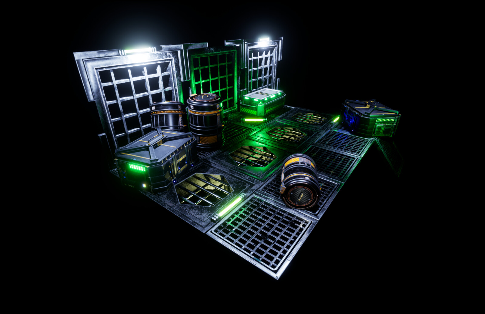 Jesus Fernandez Garcia - Crate 6 - High Polygon Model - Unreal Engine 5