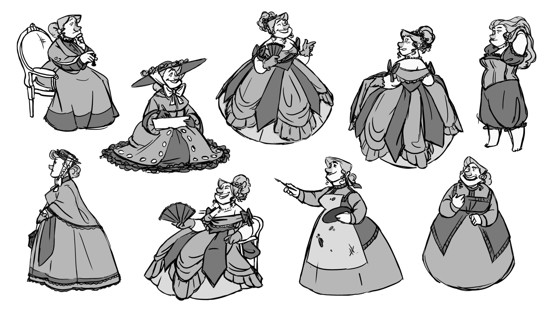 ArtStation - Dahlia - Character Design