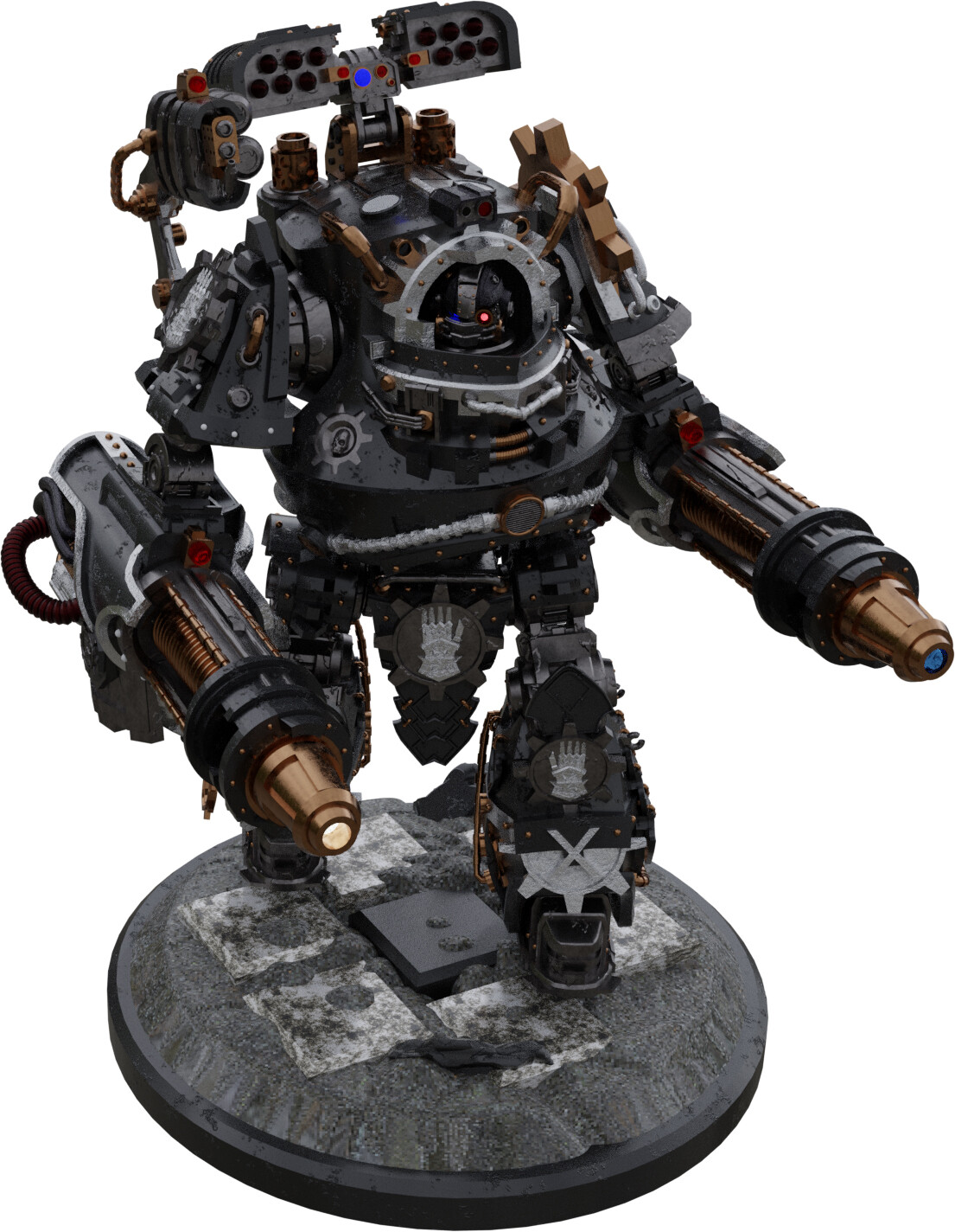 Nabeel - Primarch Inspired Dreadnought - Iron Hands