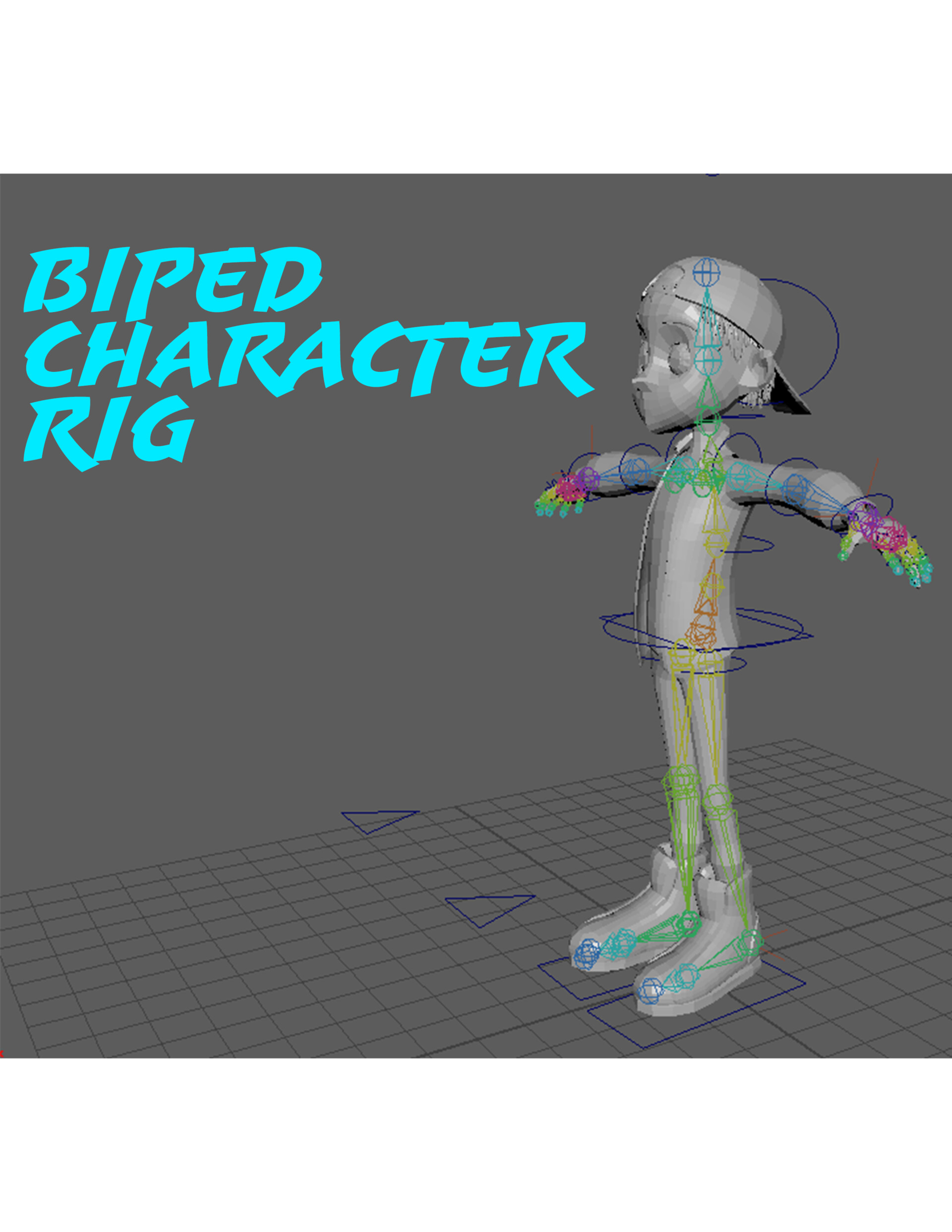 ArtStation - Biped Character Rig