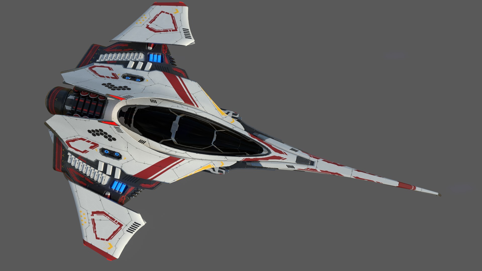 ArtStation - Sci Fi Space Jet