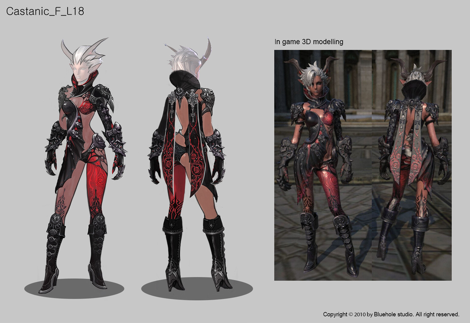 ArtStation - TERA_Castanic costume