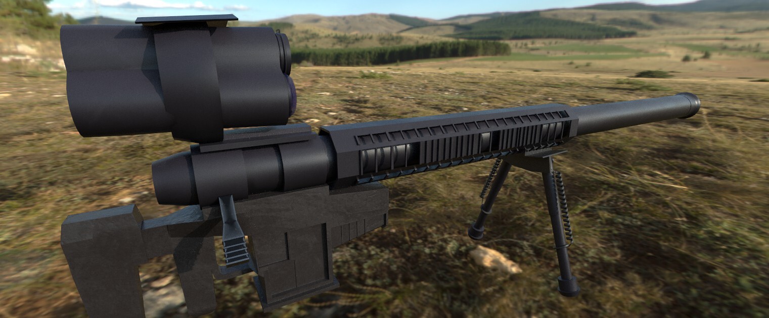 ArtStation - #3D GUN