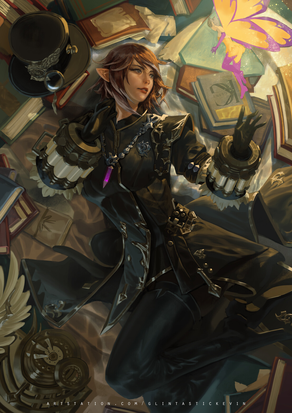 ArtStation - FFXIV Scholar Commission