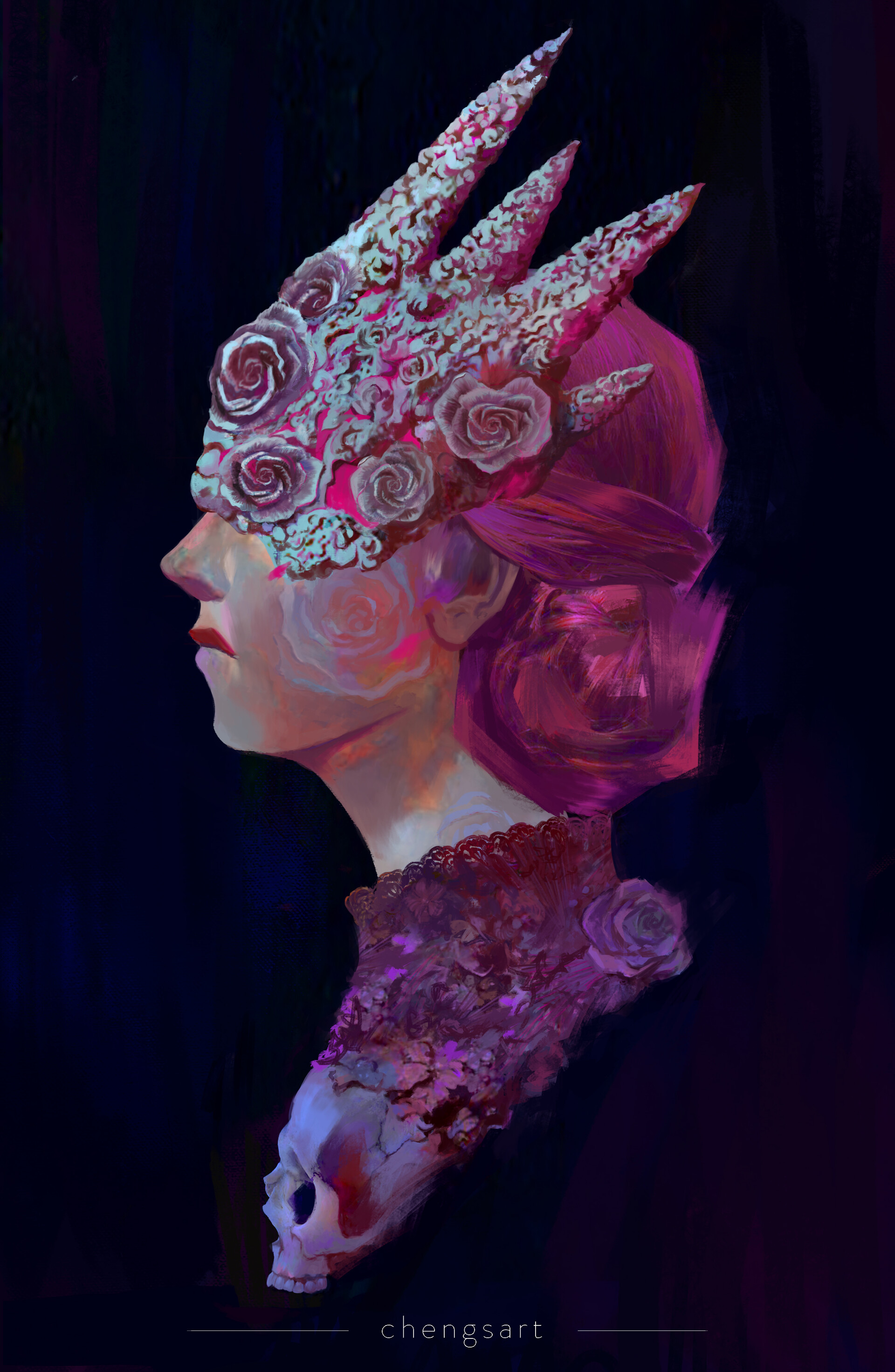 ArtStation - The Queen of Hearts