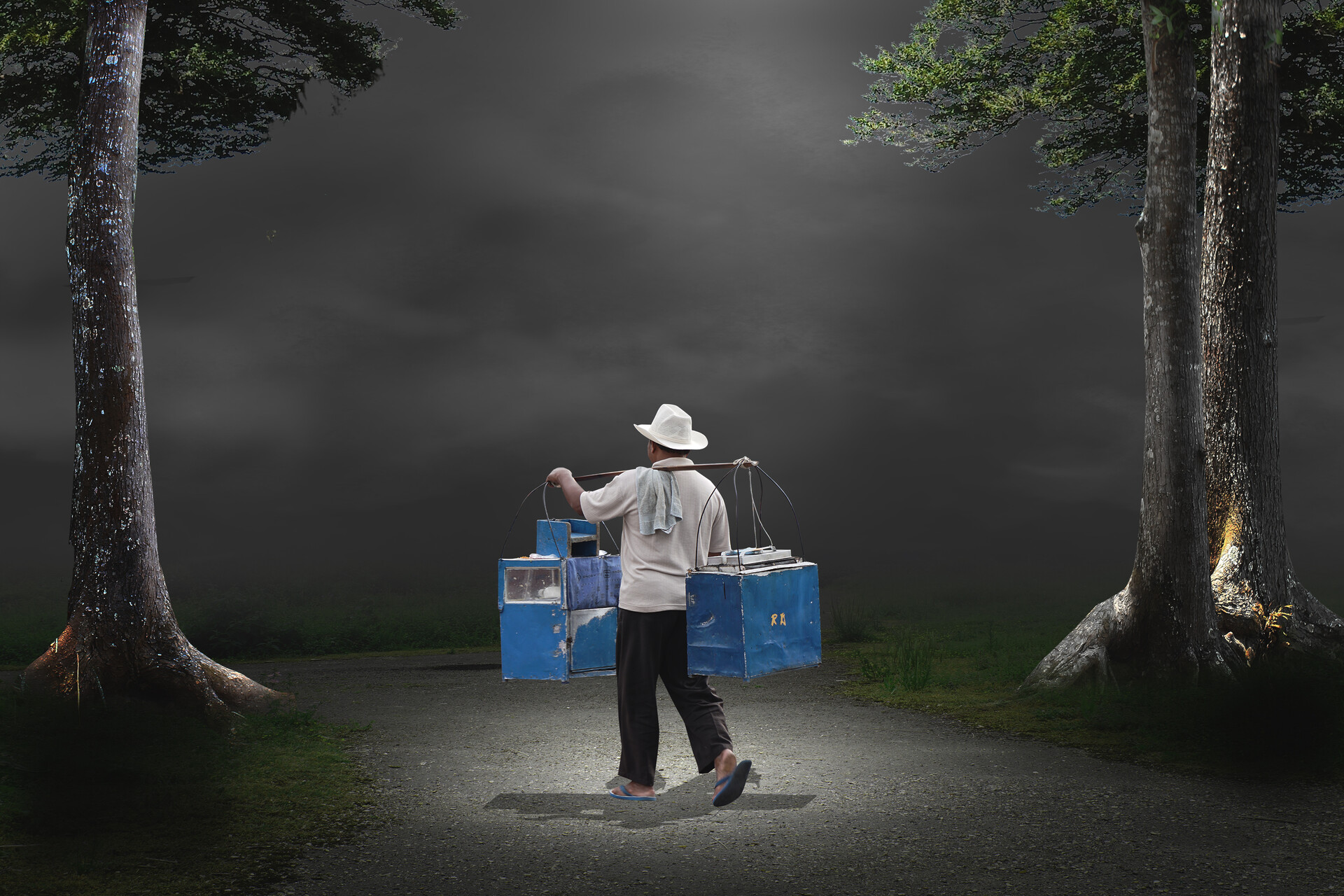 ArtStation - Photoshop Dramatic Manipulation - Make Light From the Sky