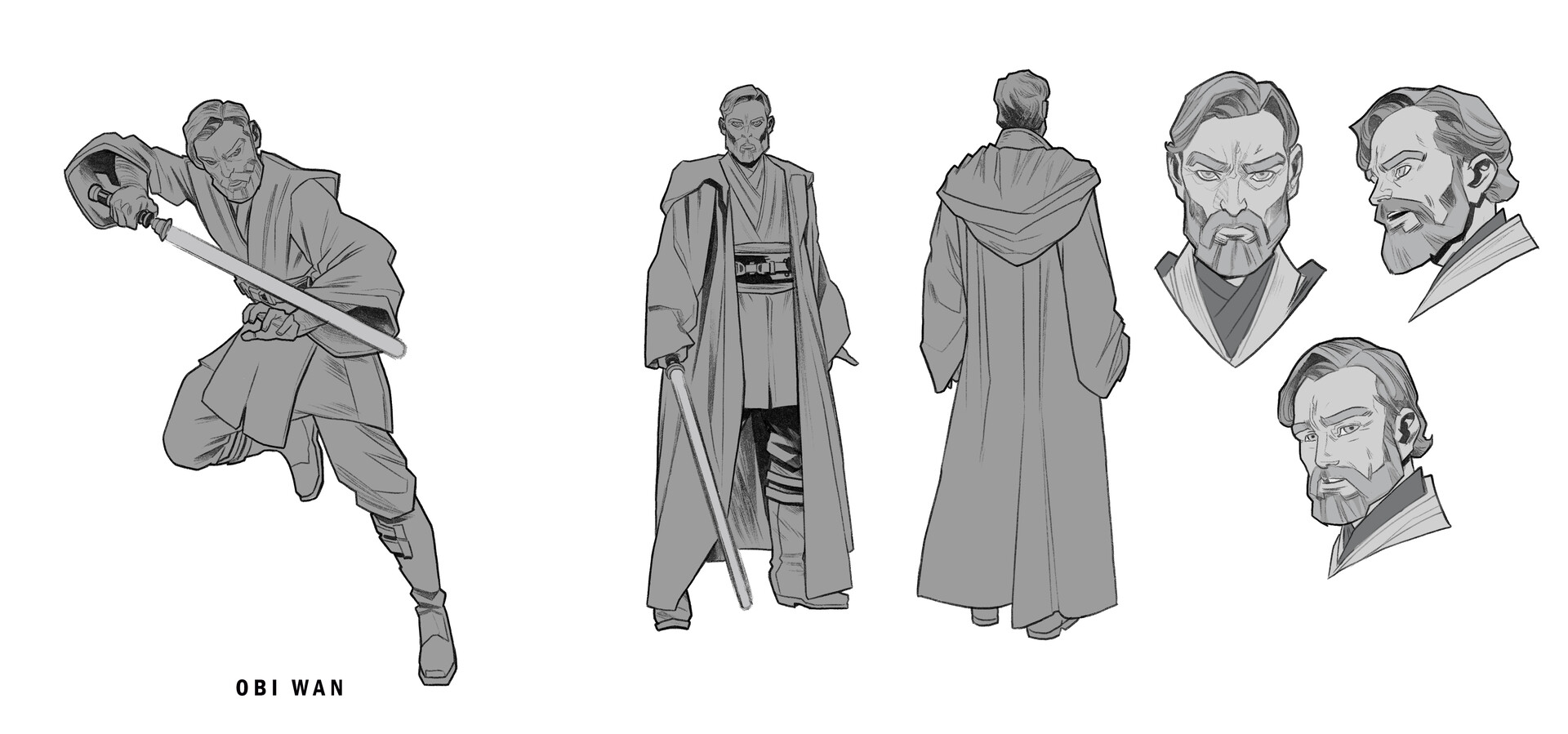 Obi Wan Concept Art