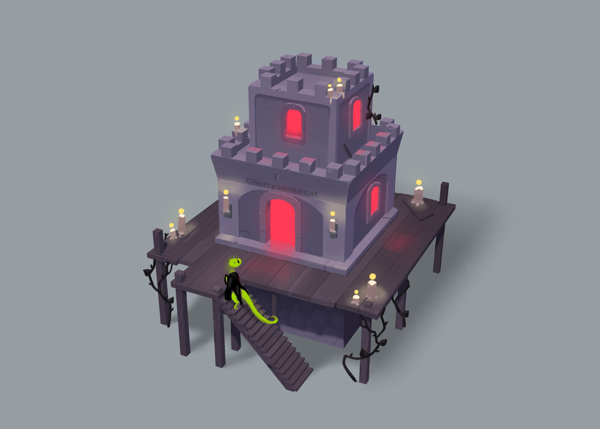 ArtStation - Spooky Building