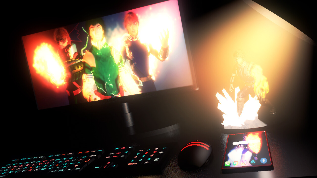 ArtStation - Office My hero academia theme