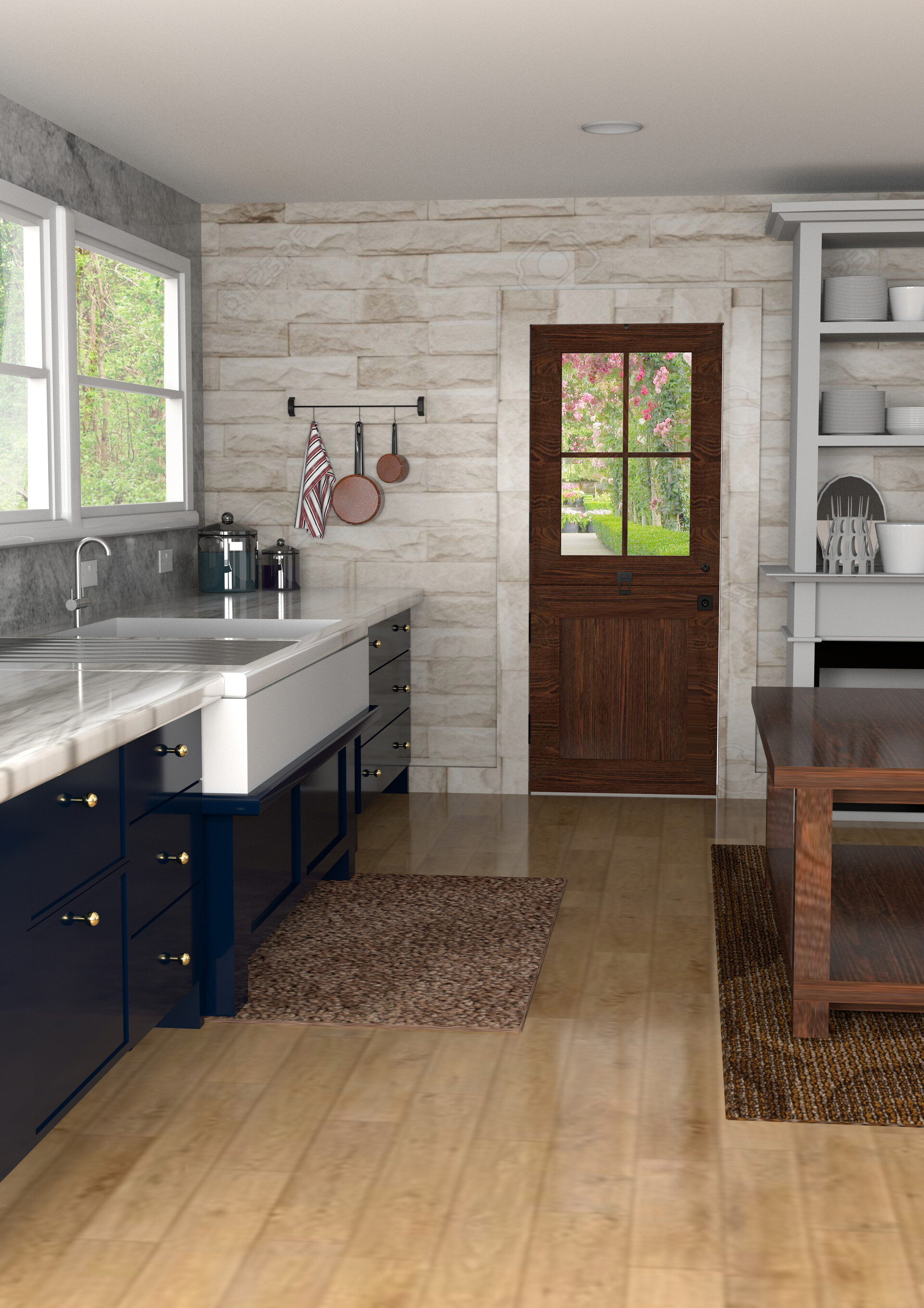 ArtStation - Kitchen Arch Vis