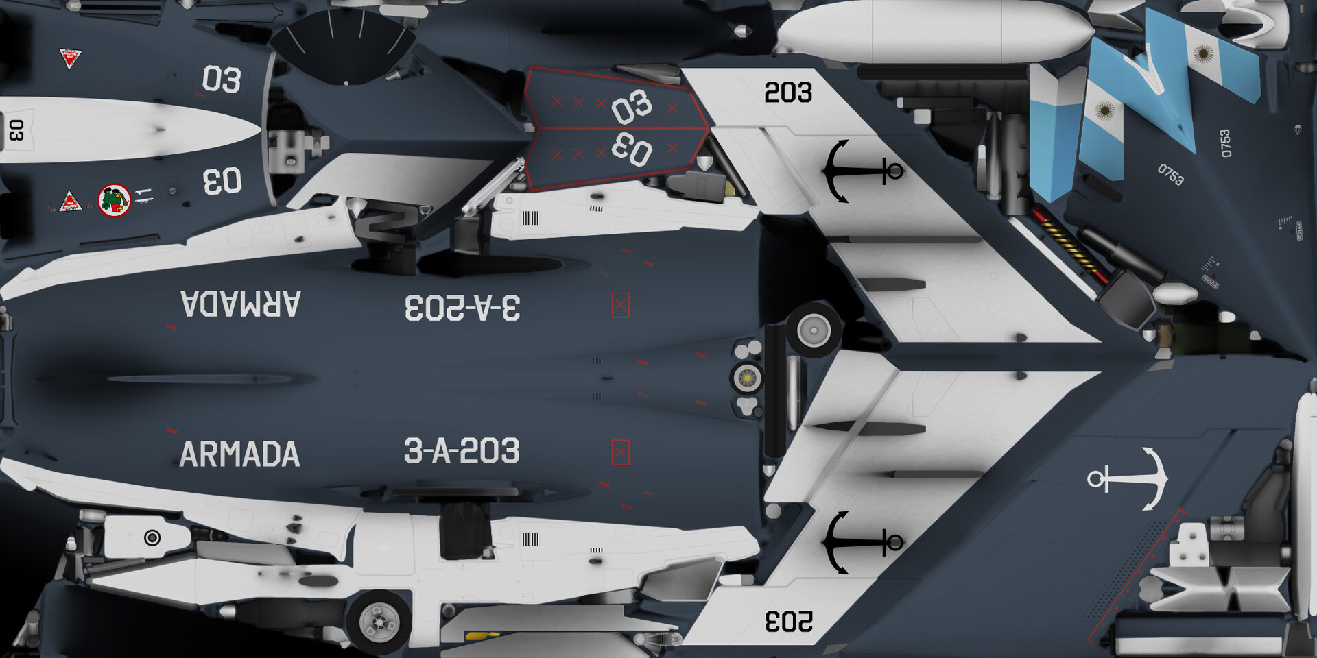 Edmund Fovargue - Super Étendard (2017 - WIP)