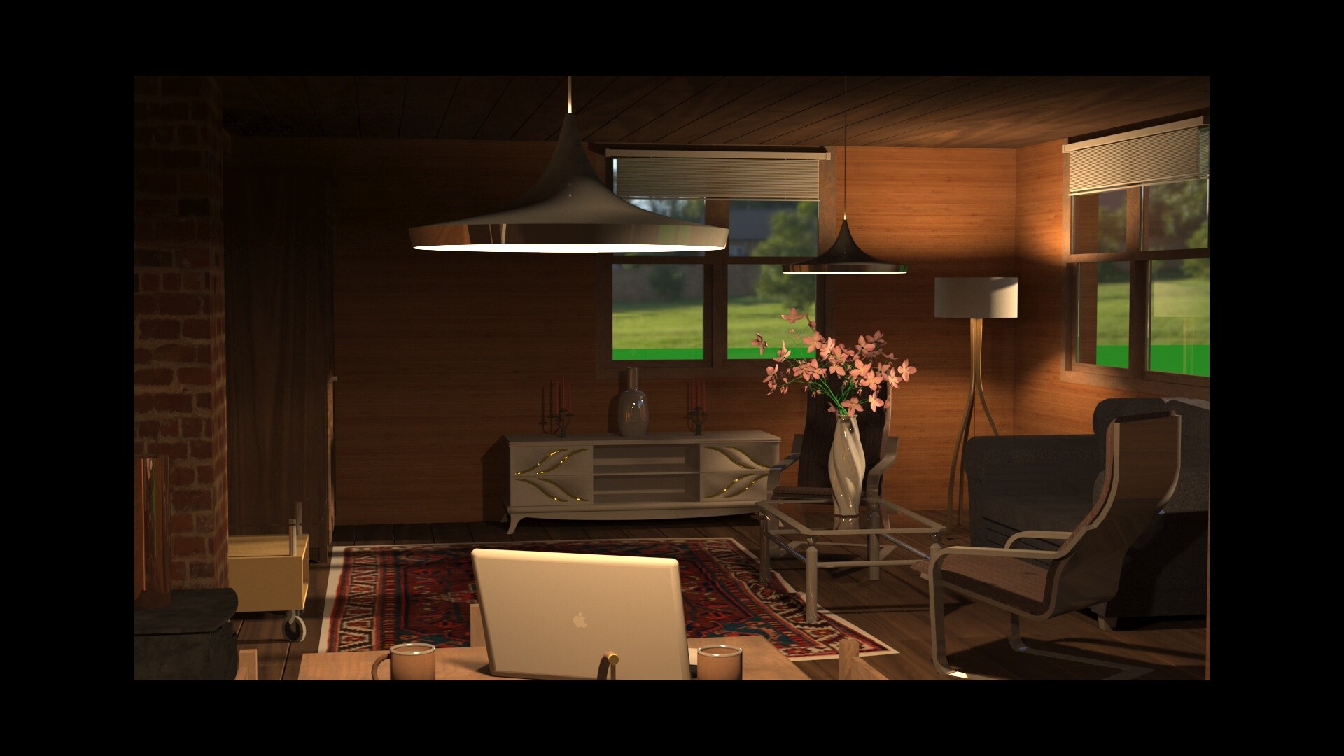 ArtStation - cabin interior