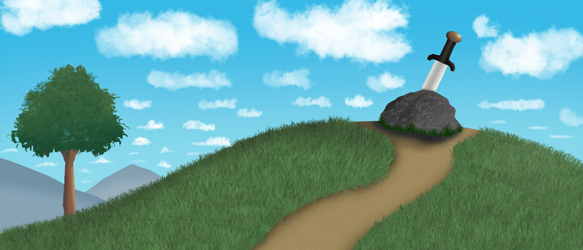 ArtStation - Sword in mountain