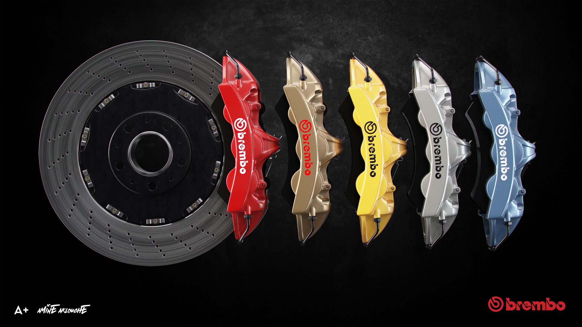 ArtStation - Brembo Brakes
