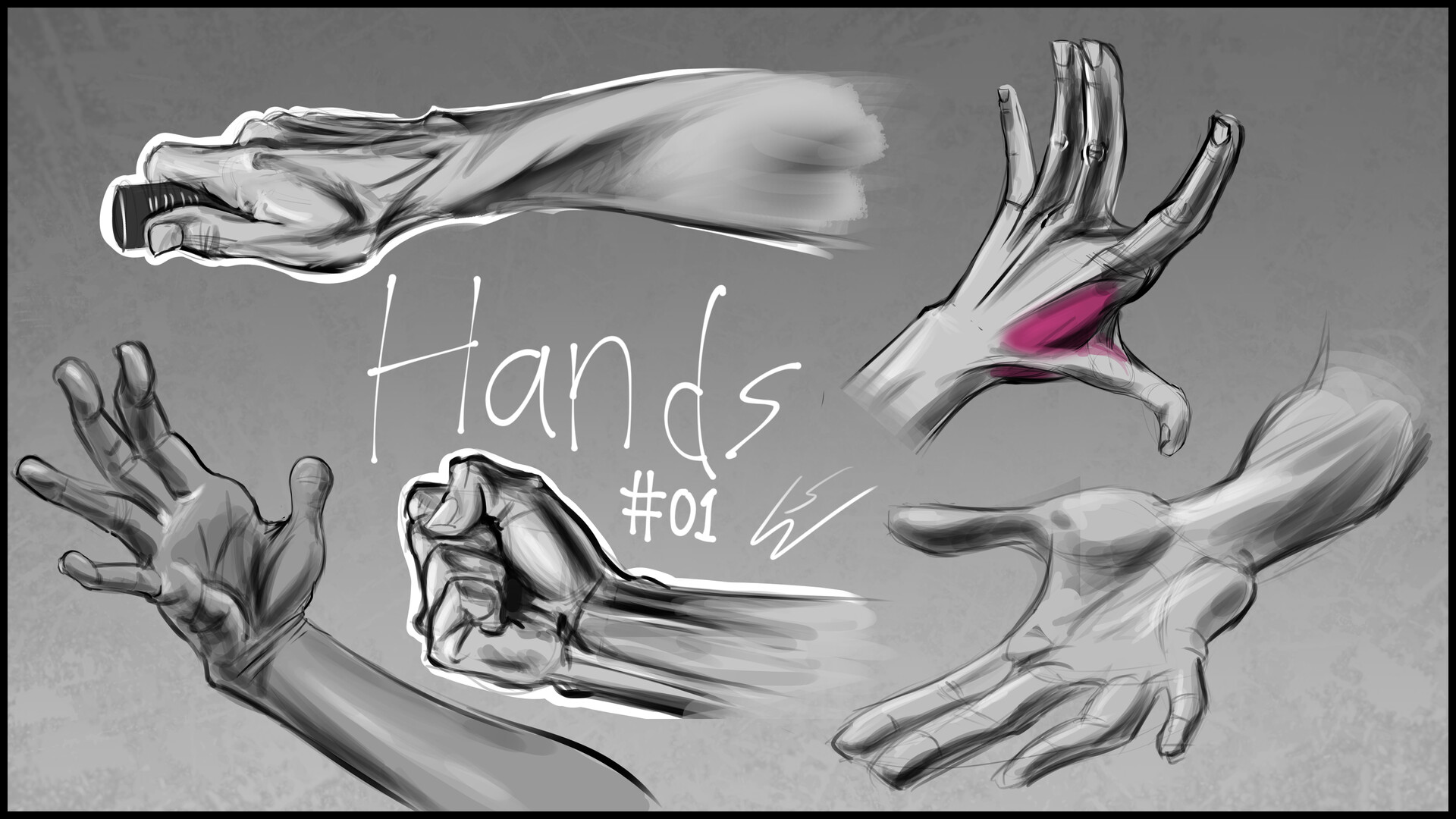 ArtStation - Hand Studies 01