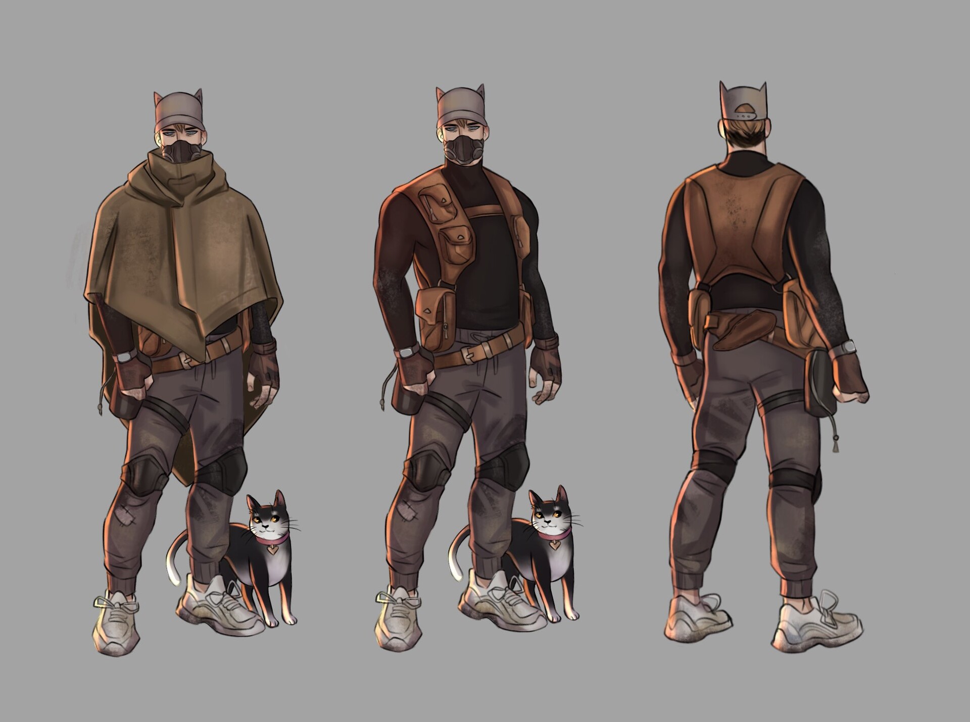 ArtStation - Dystopian Character Design