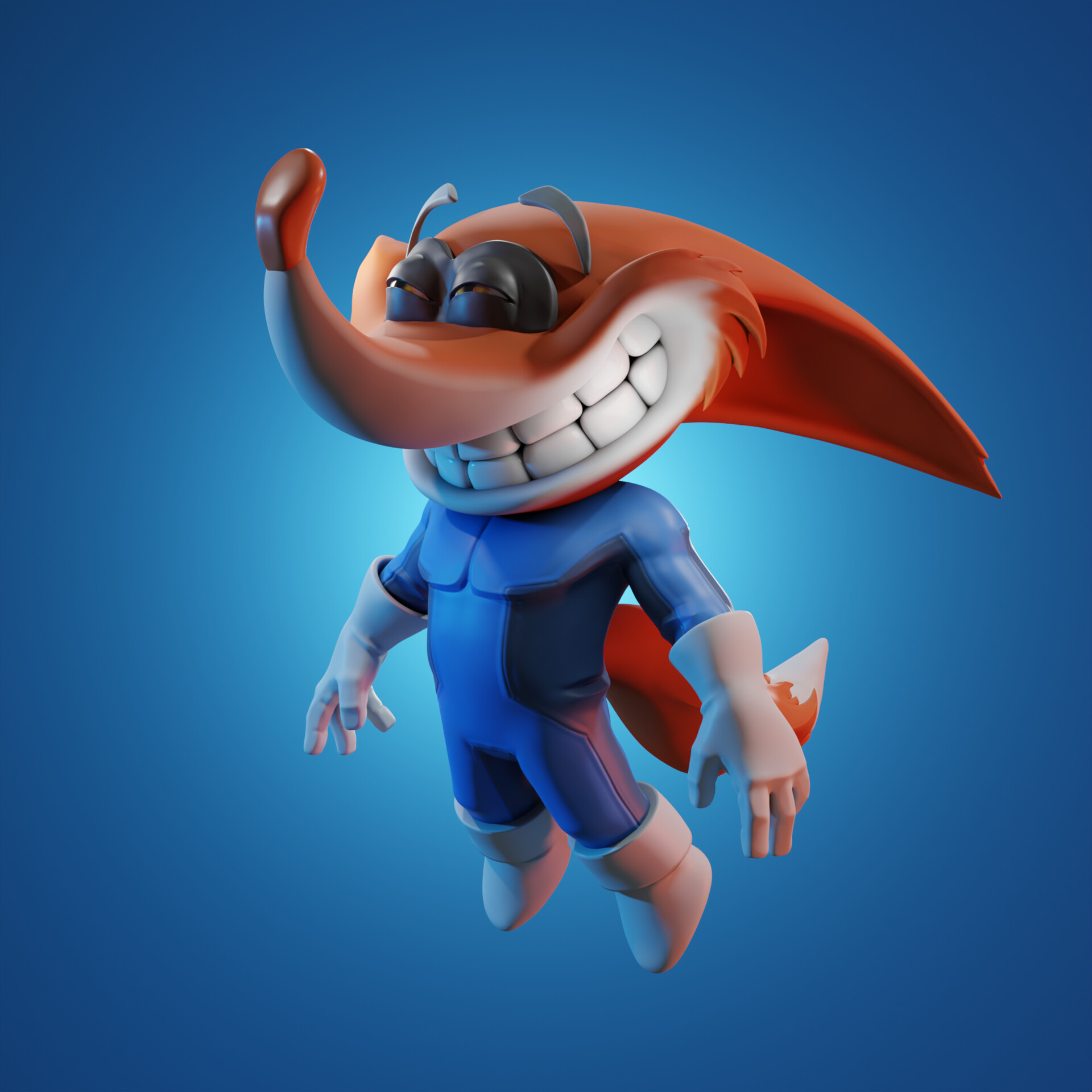 ArtStation - Superhero fox