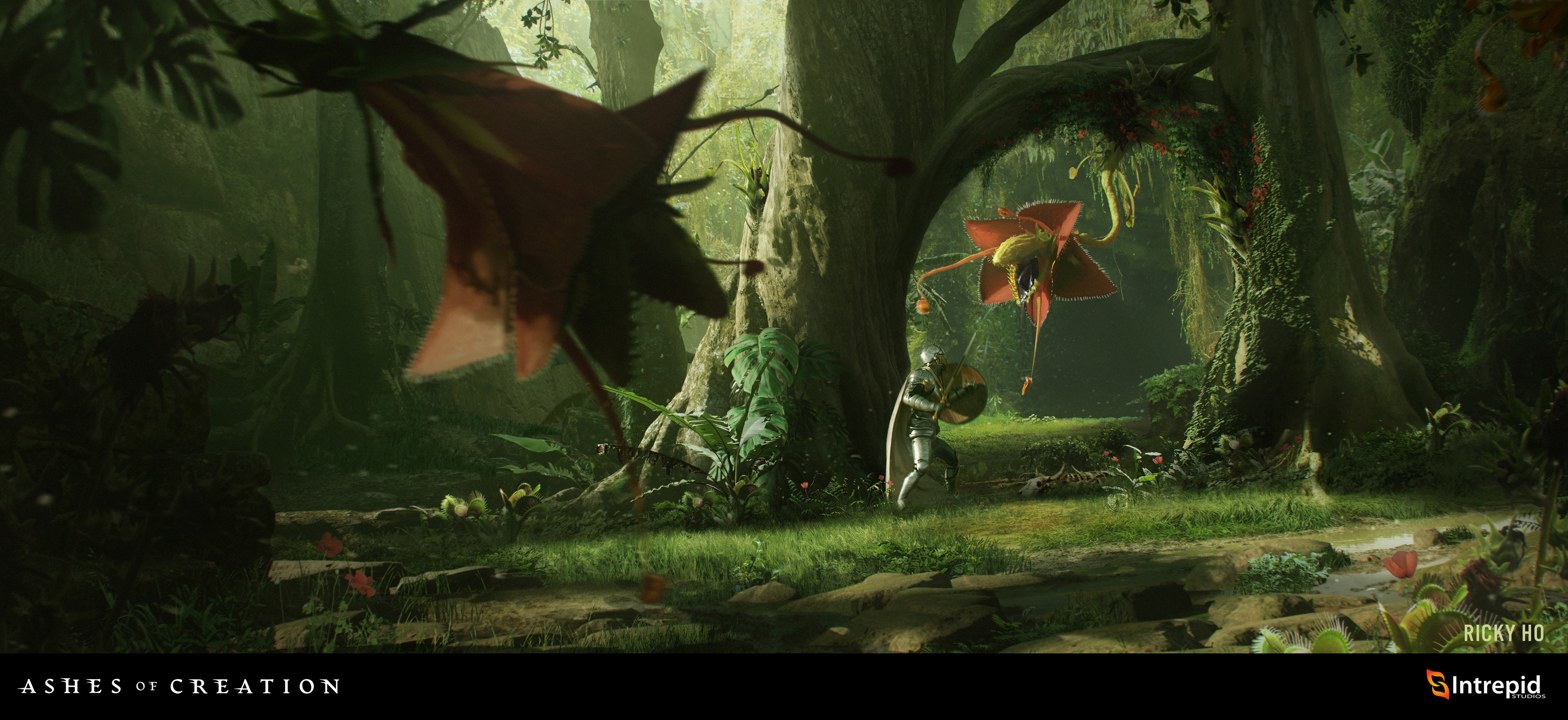 Ricky Ho Concepts - Ashes of Creation - Killer Plants