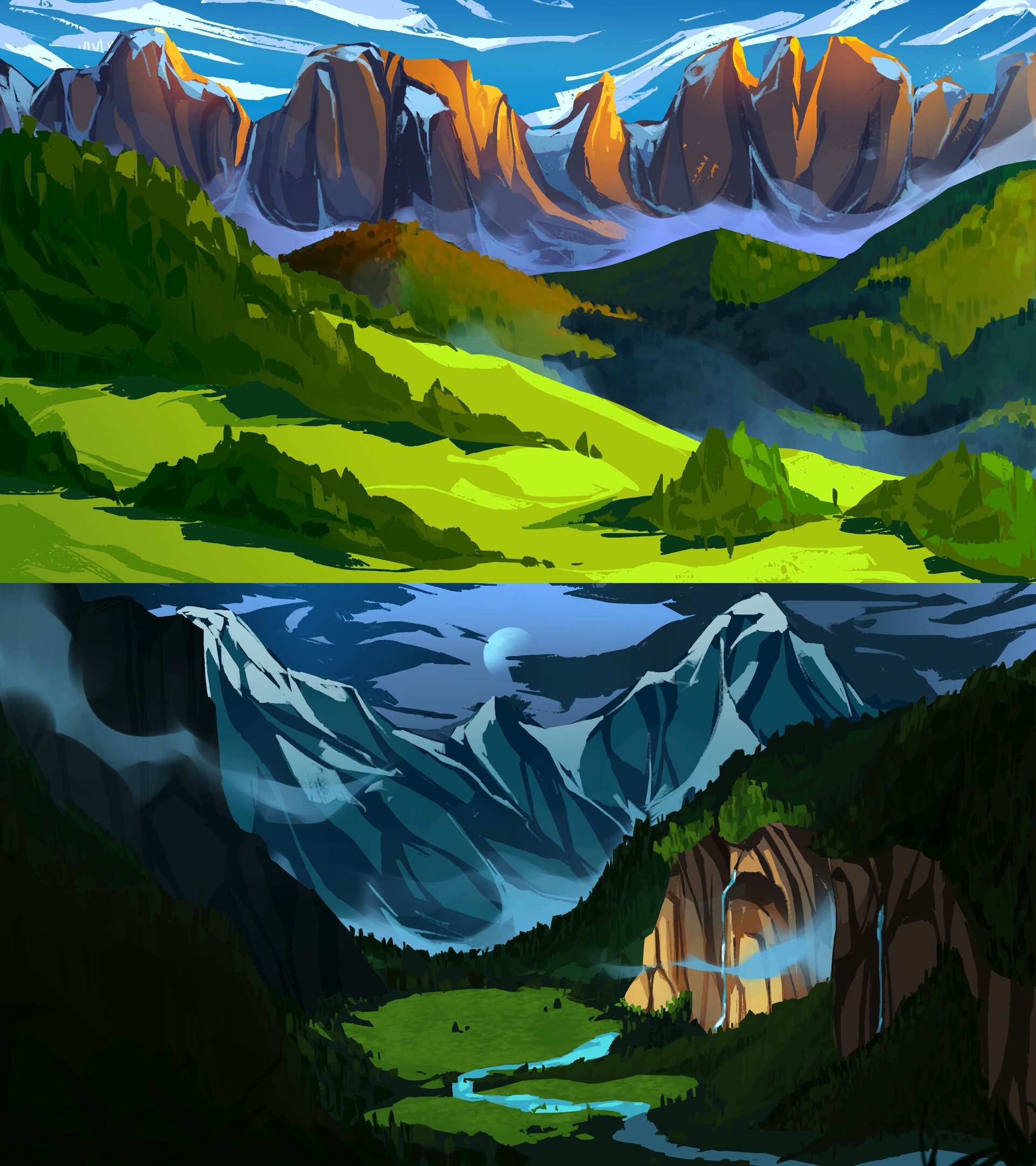 ArtStation - Environment study