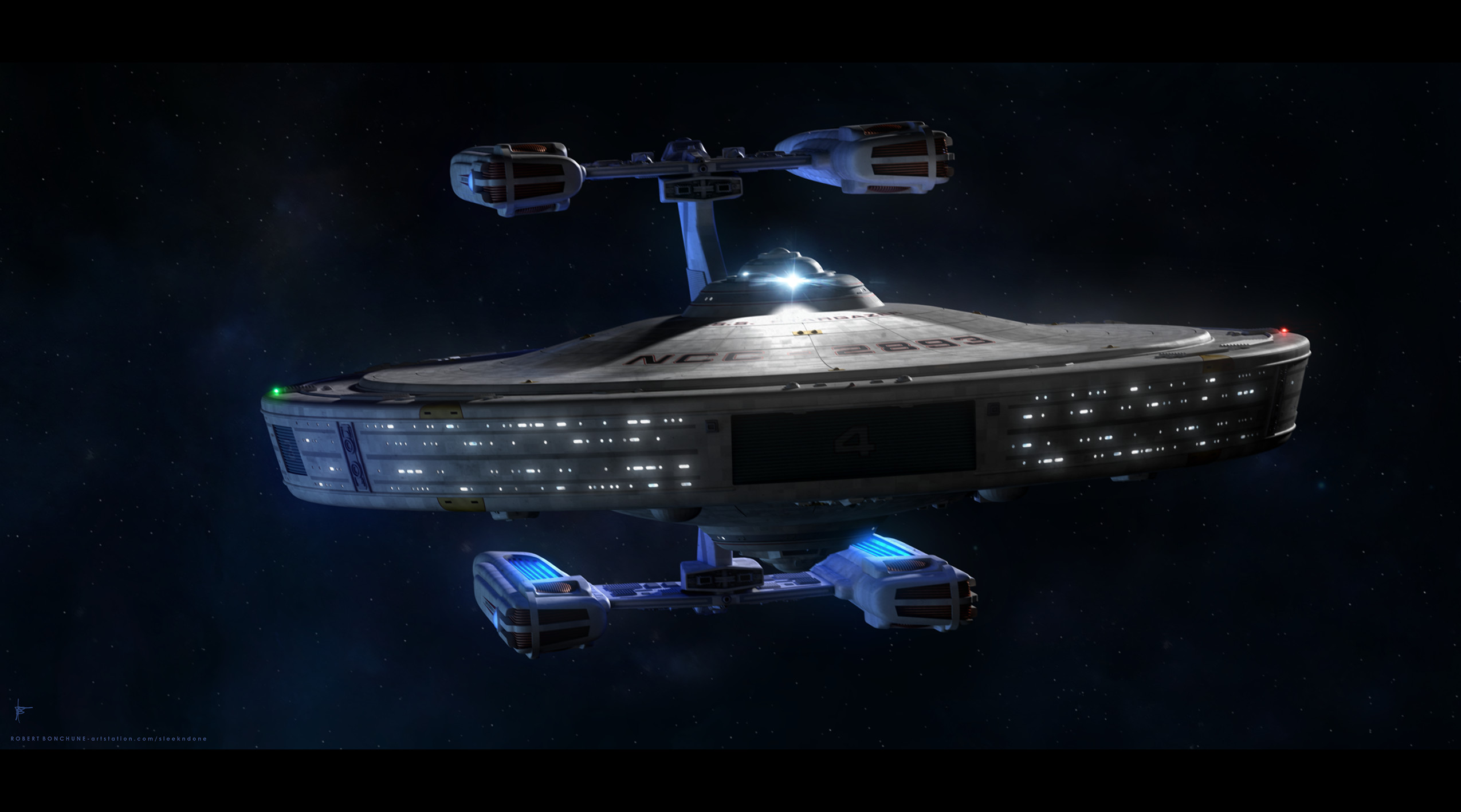 Robert Bonchune - U.S.S. Stargazer - Star Trek: The Next Generation