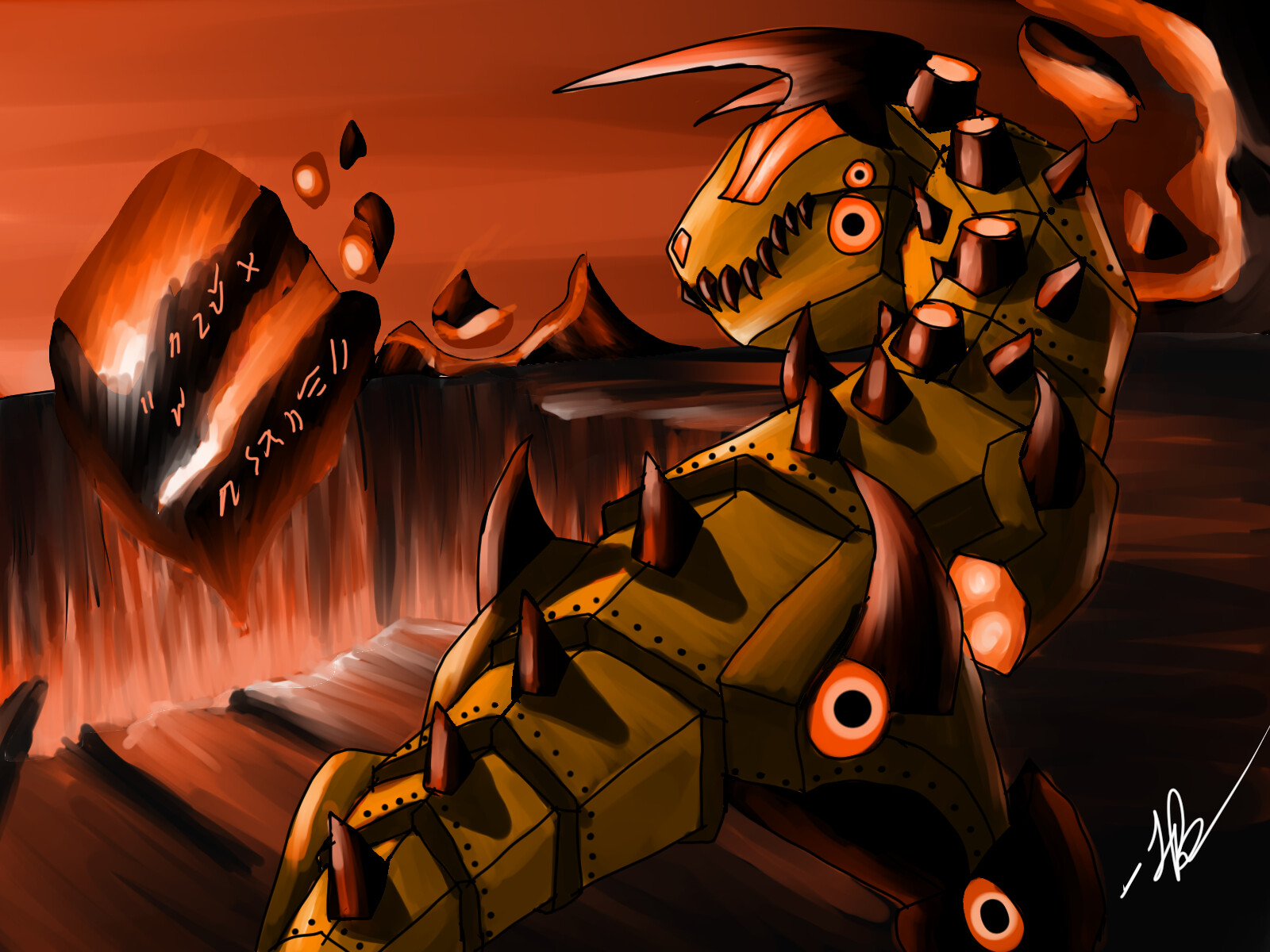 Primitive Projects - Carnotaurian War mech