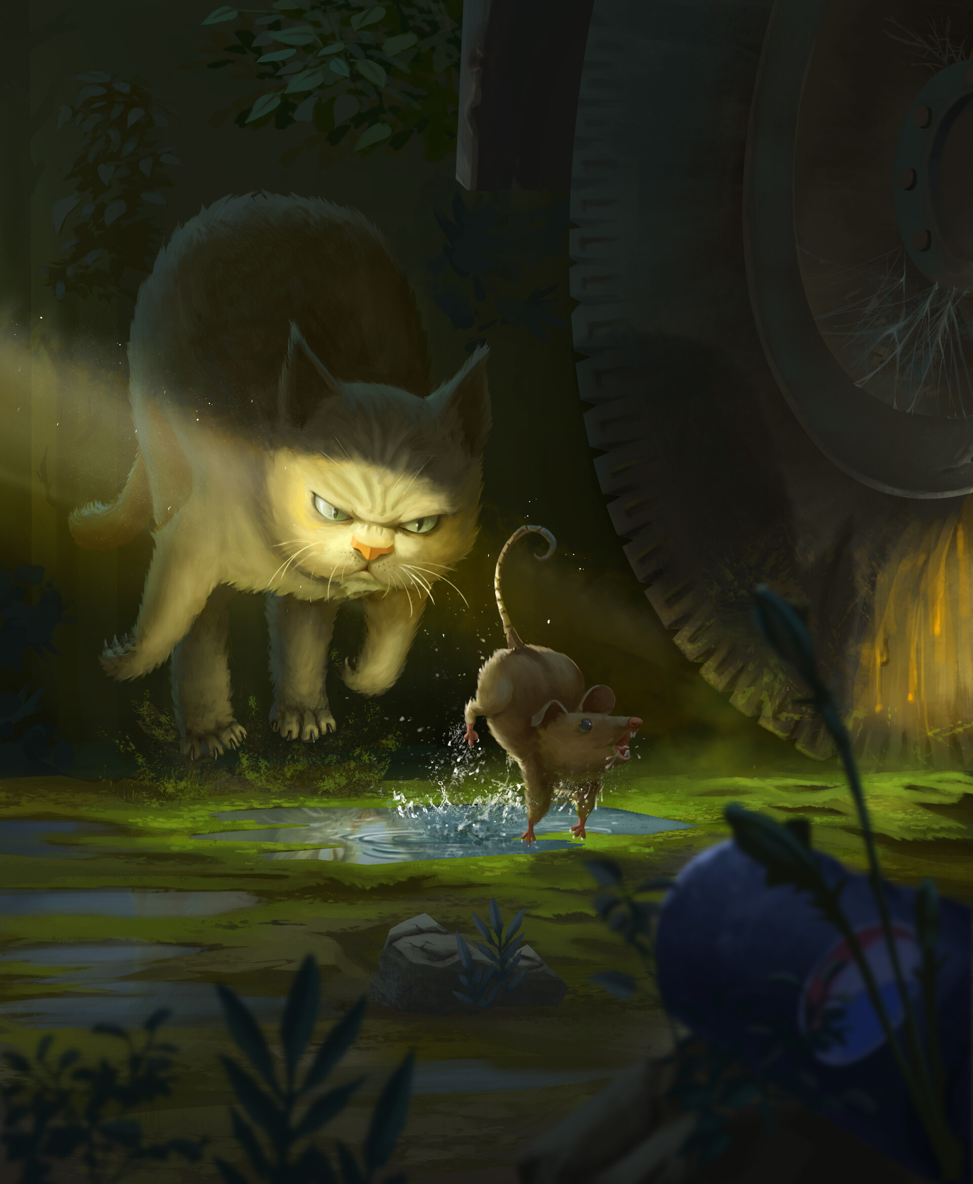 ArtStation - Mouse hunting