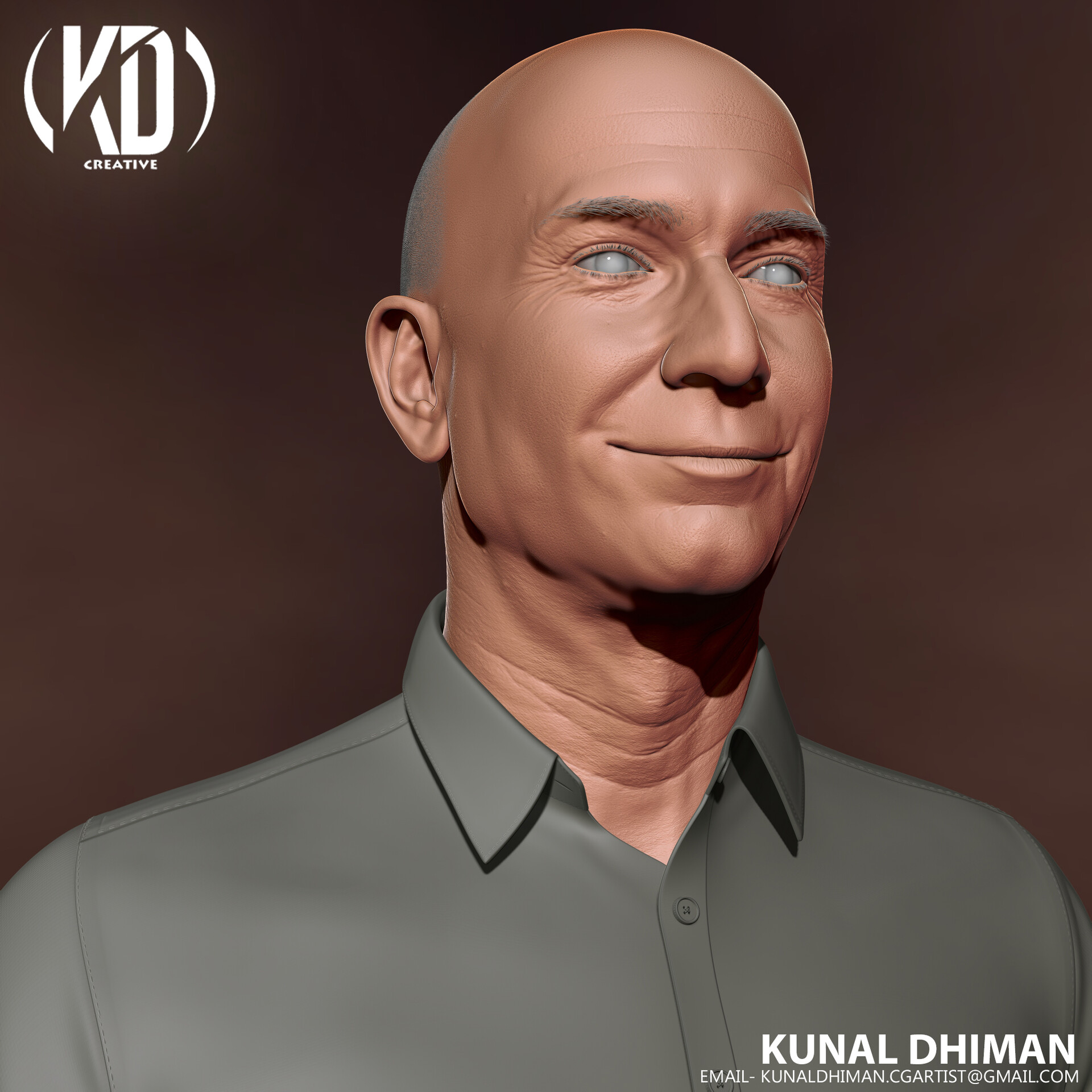 ArtStation - Jeff Bezos Likeness