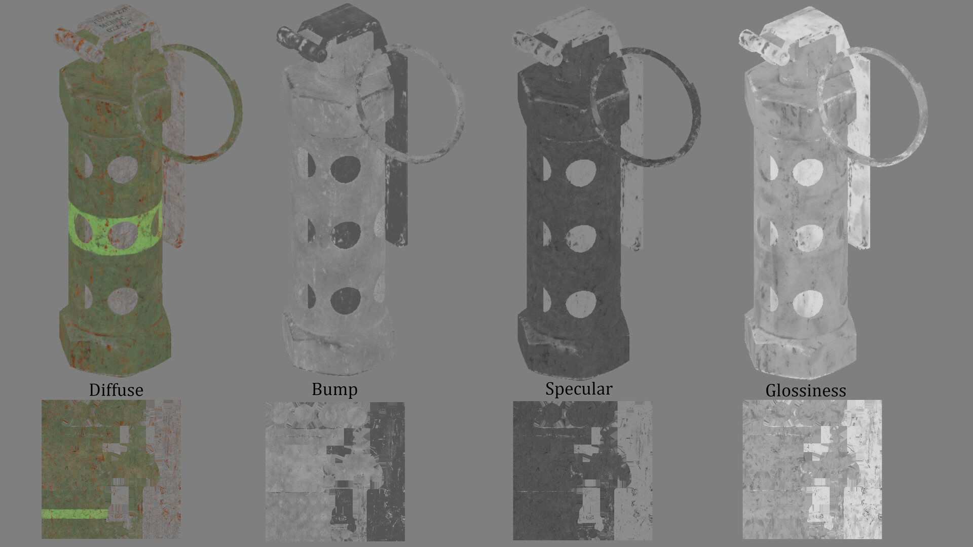 Steven Metz - Grenade Texturing TTTC foundation assignment