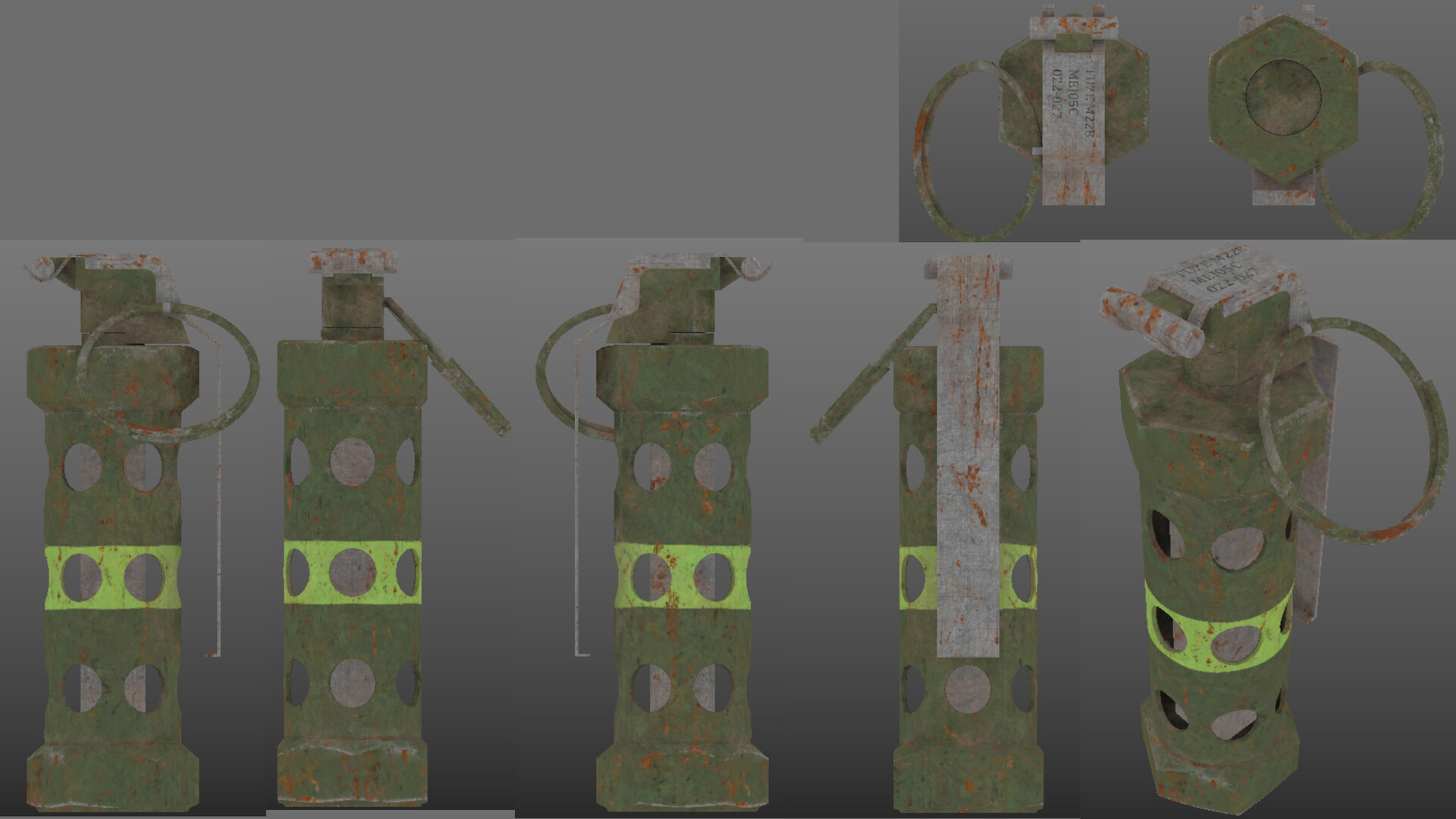 Steven Metz - Grenade Texturing TTTC foundation assignment