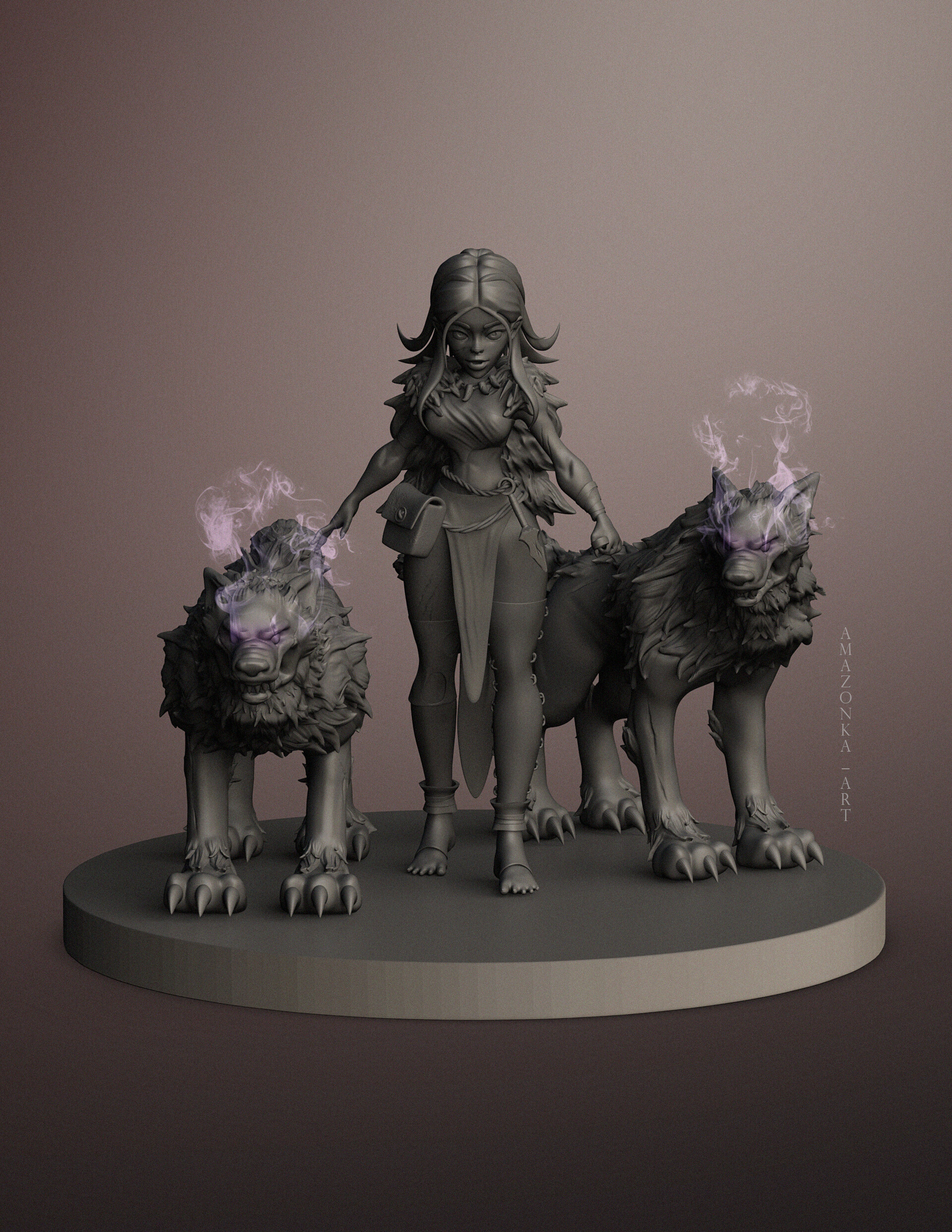 Amazonka ART - Wild baby