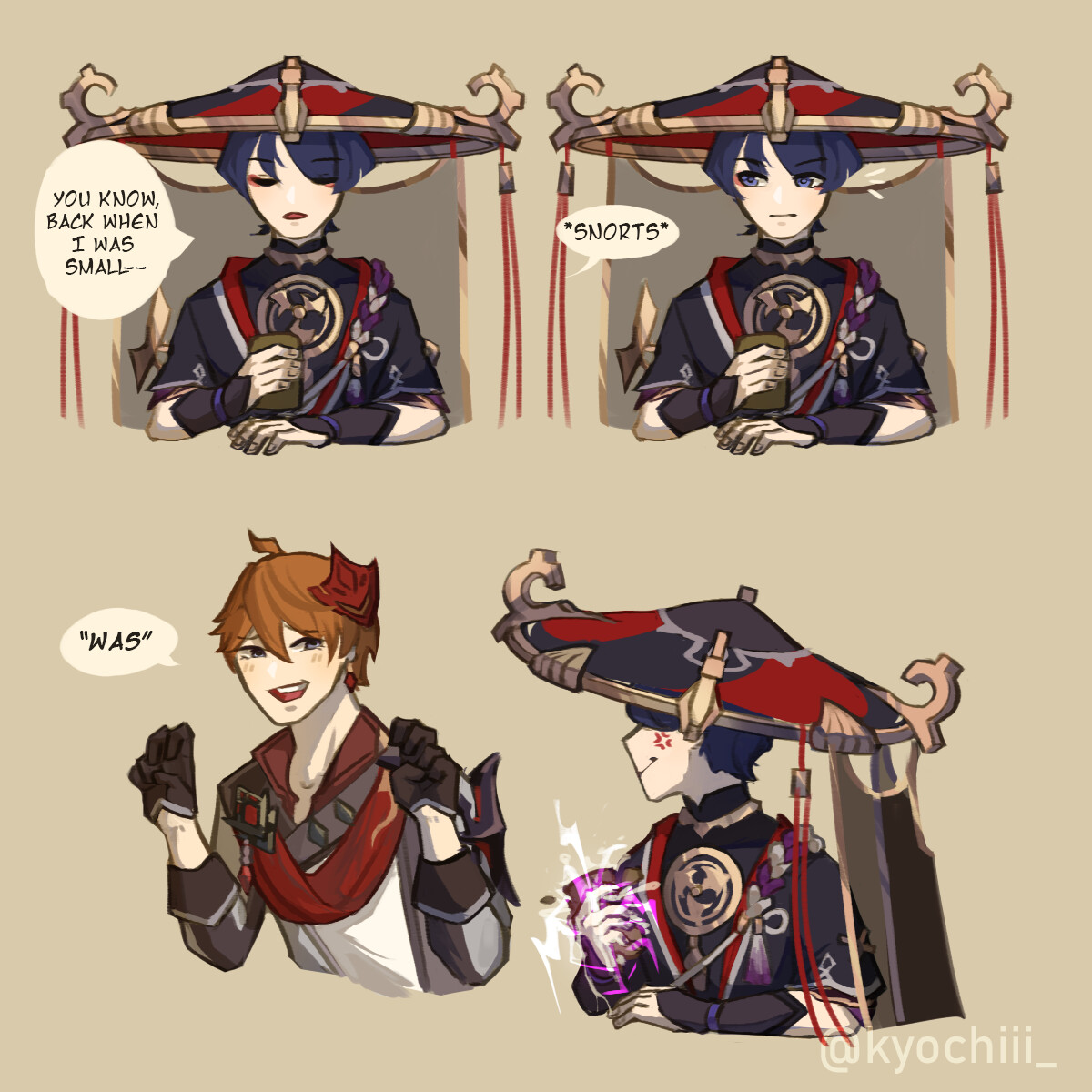 kyochiii - Fandango Boi (Genshin Impact Comic)