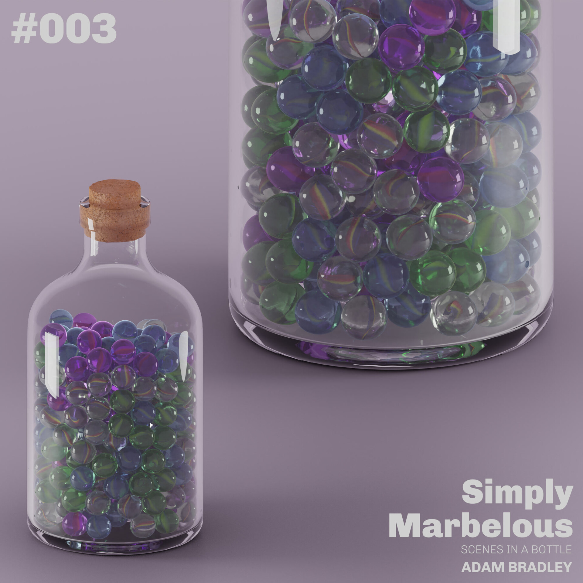 ArtStation - Simply Marbelous (Scenes In A Bottle #003)