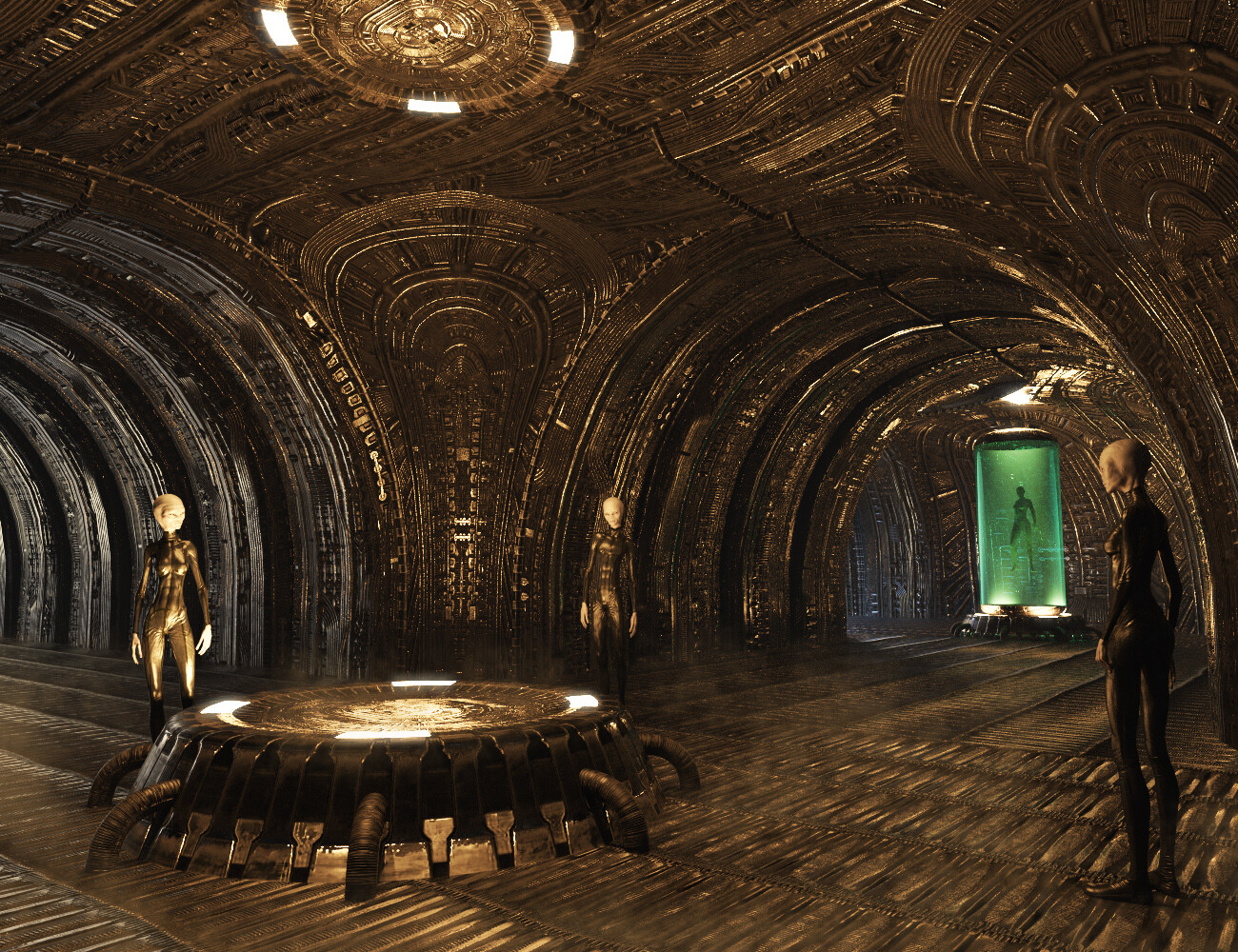 ArtStation - Alien Ship