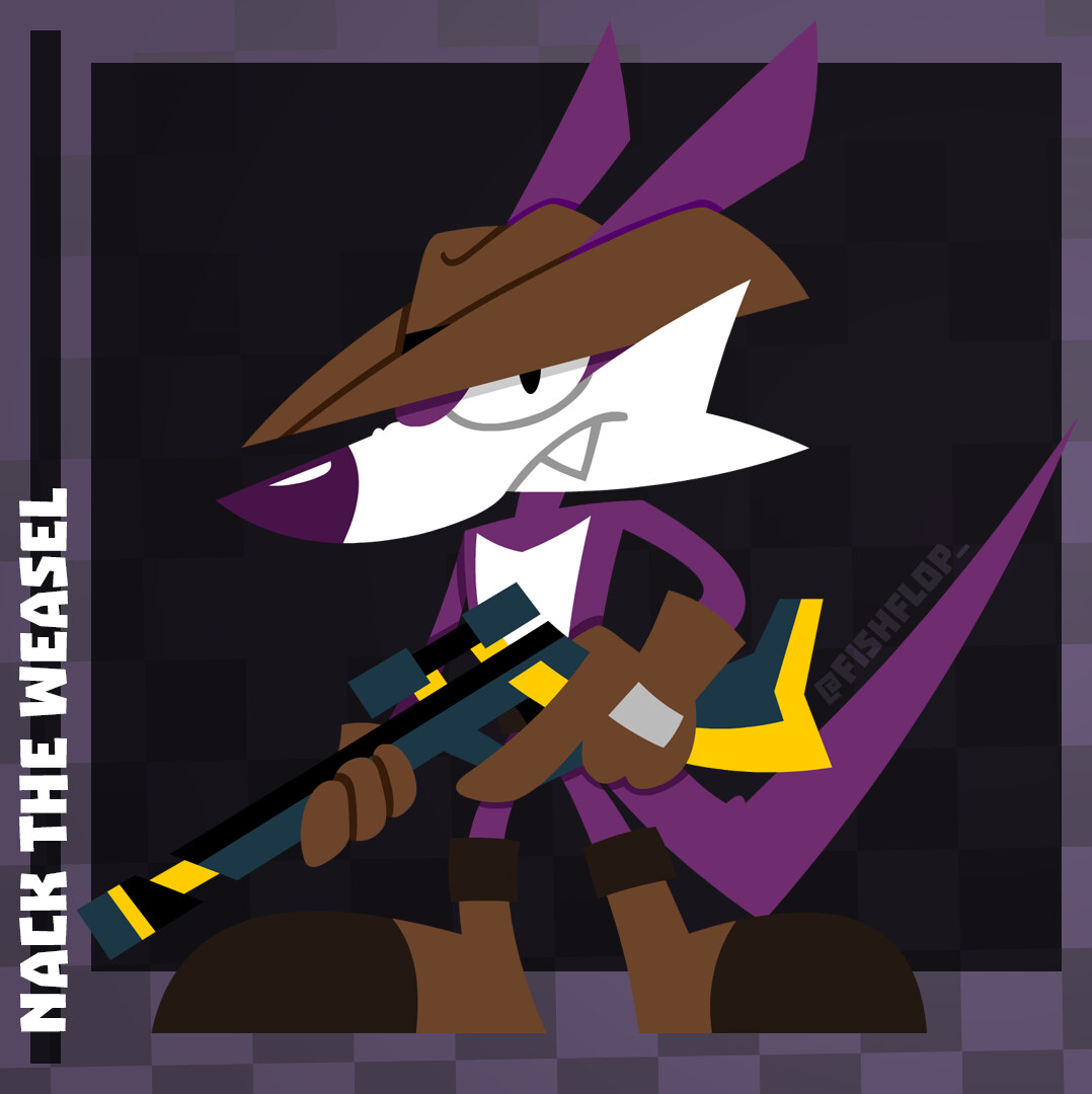 fishflop - Nack the Weasel