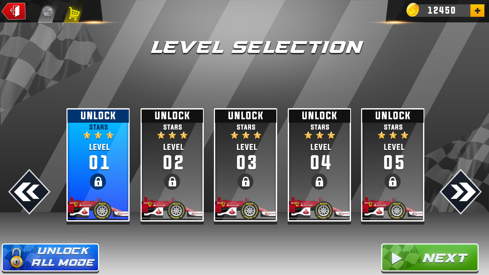 Sikandar Ali - Racing game UI/UX