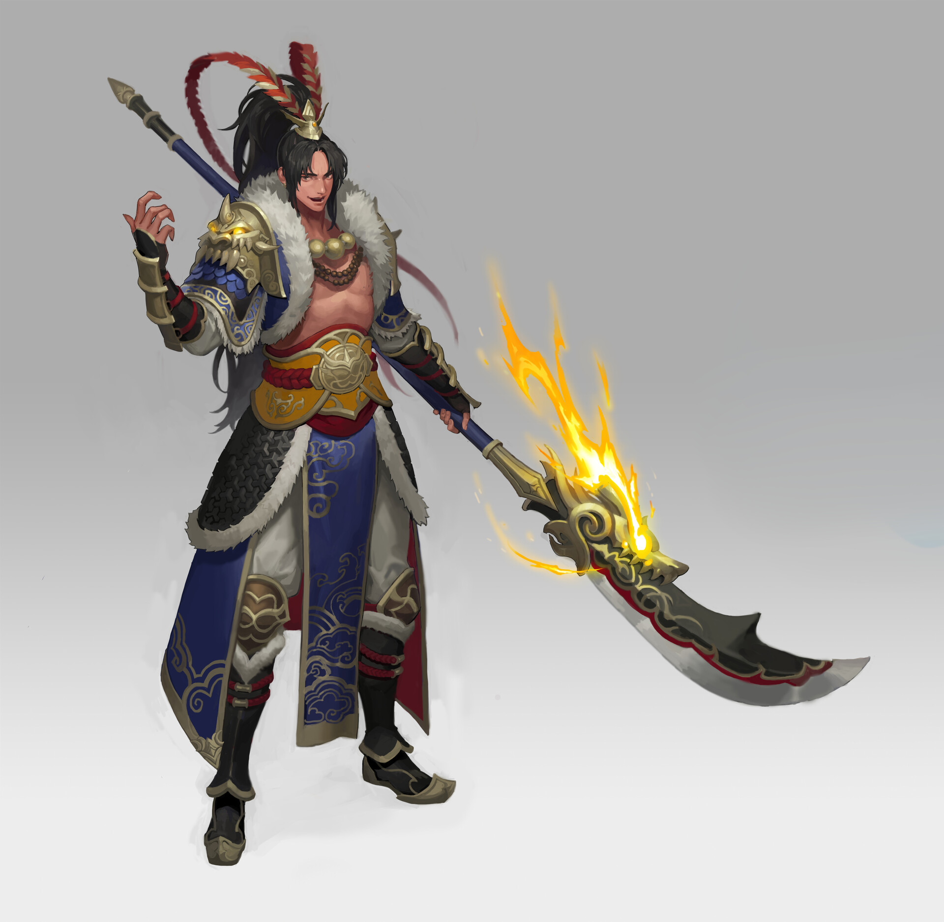 ArtStation - Chinese-style lancer